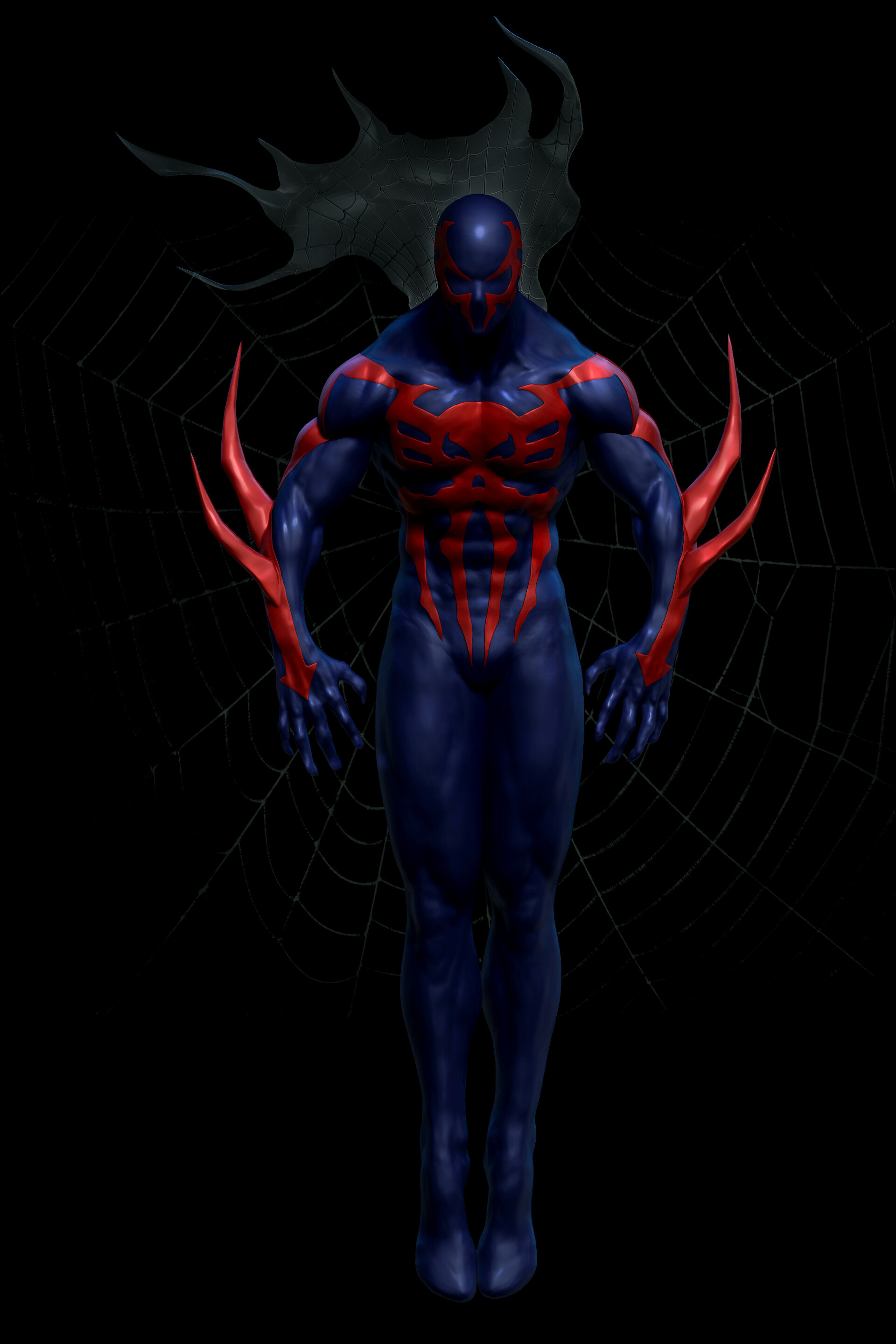 Spiderman 2099 Drawings