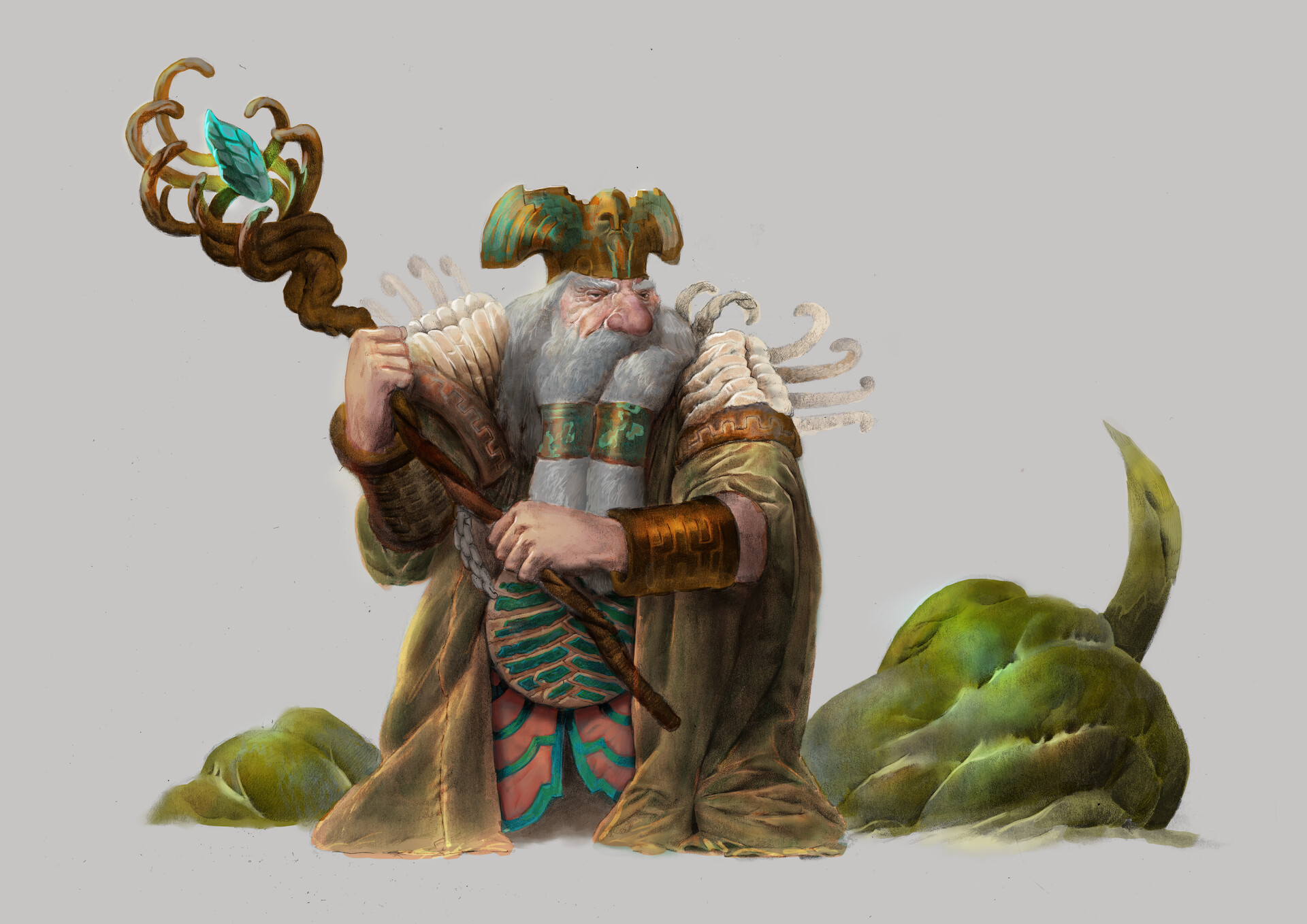 ArtStation - Dwarf Rune Master