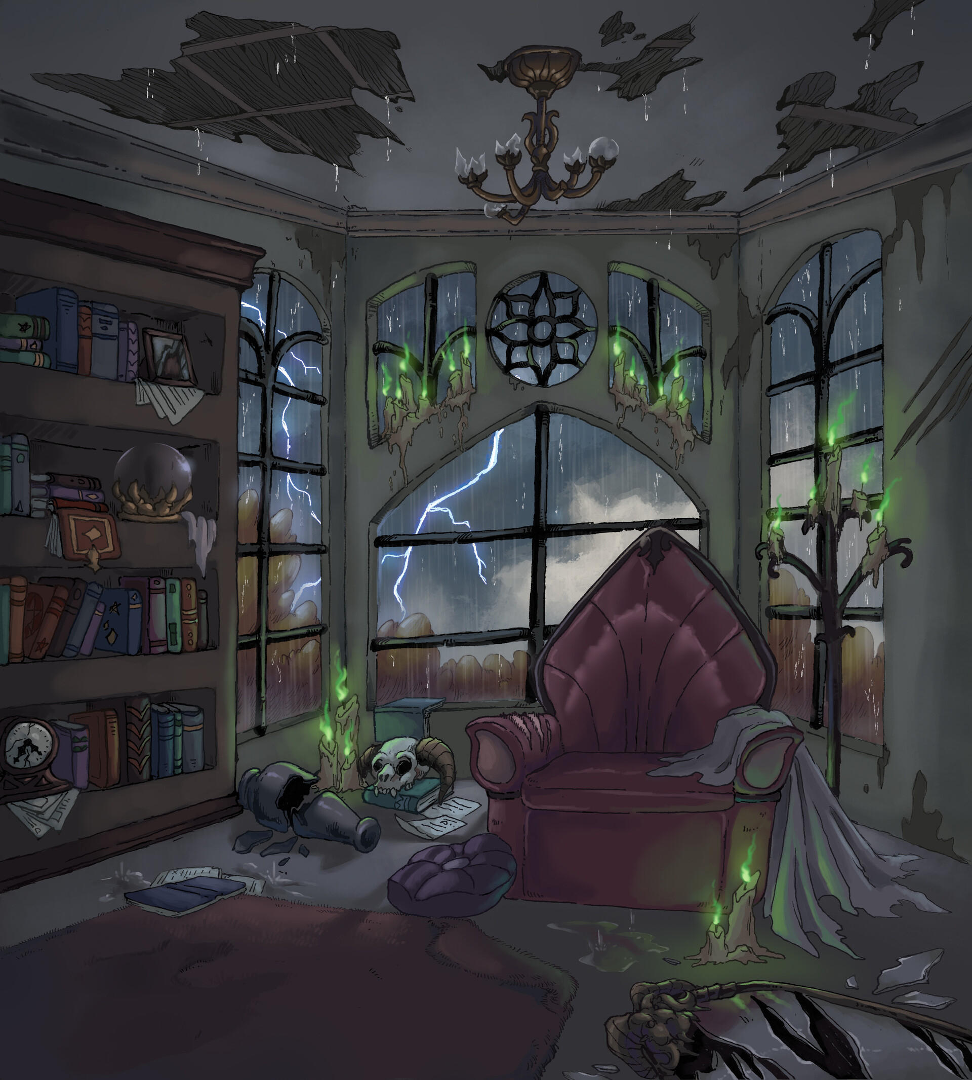 Fernanda Adami - Haunted room