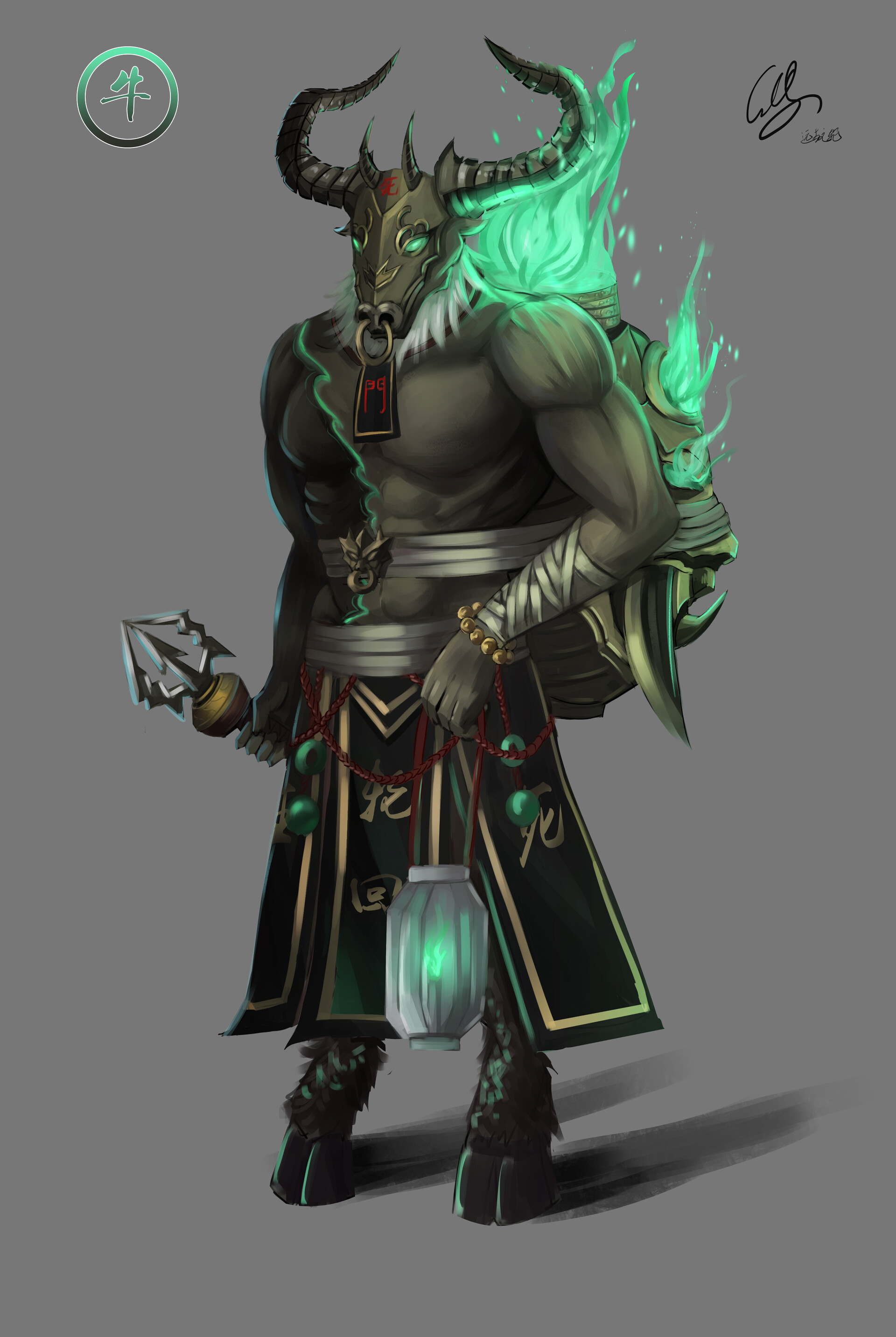 ArtStation - Zodiac series ox