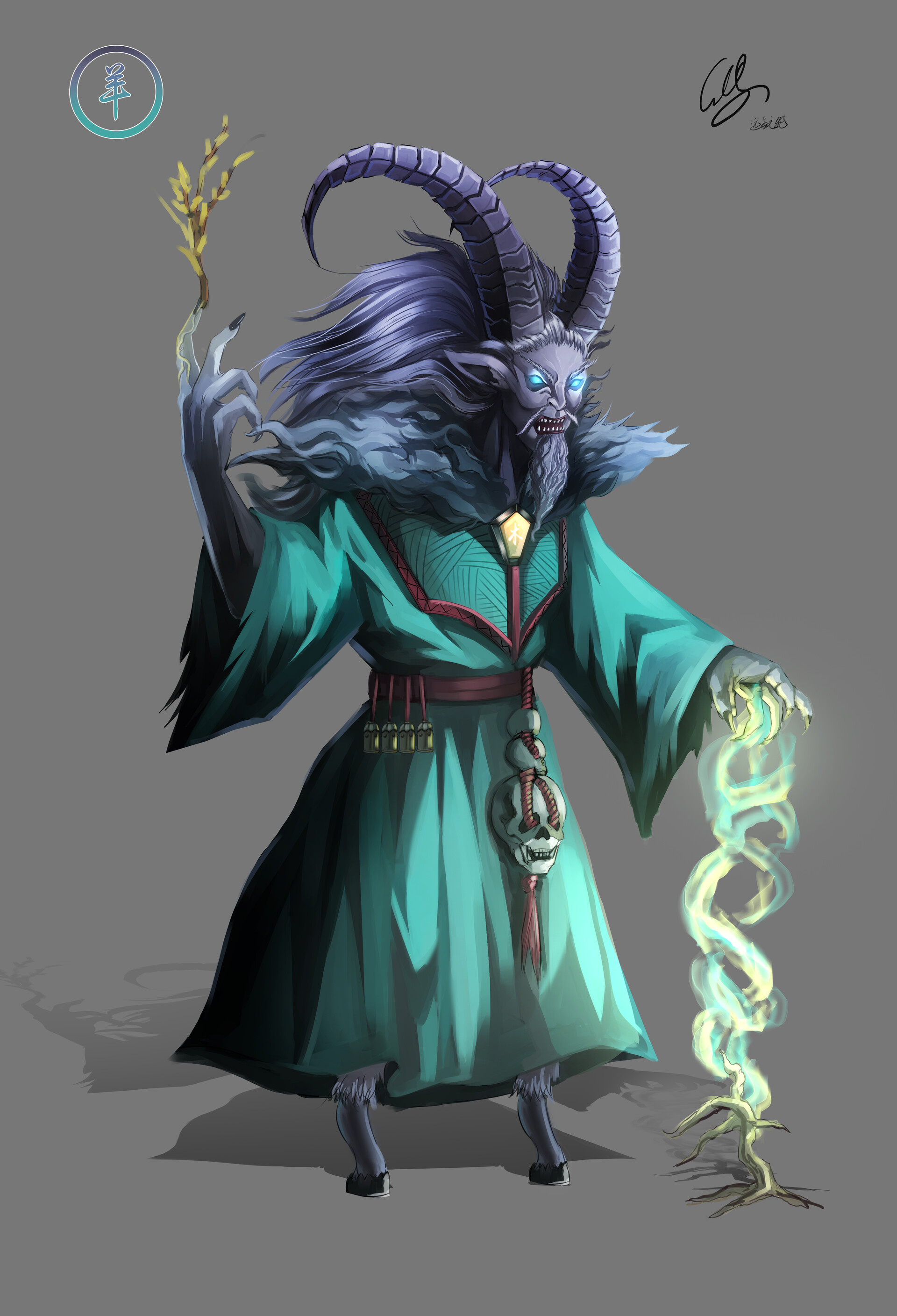 ArtStation - 12 Zodiac series sheep