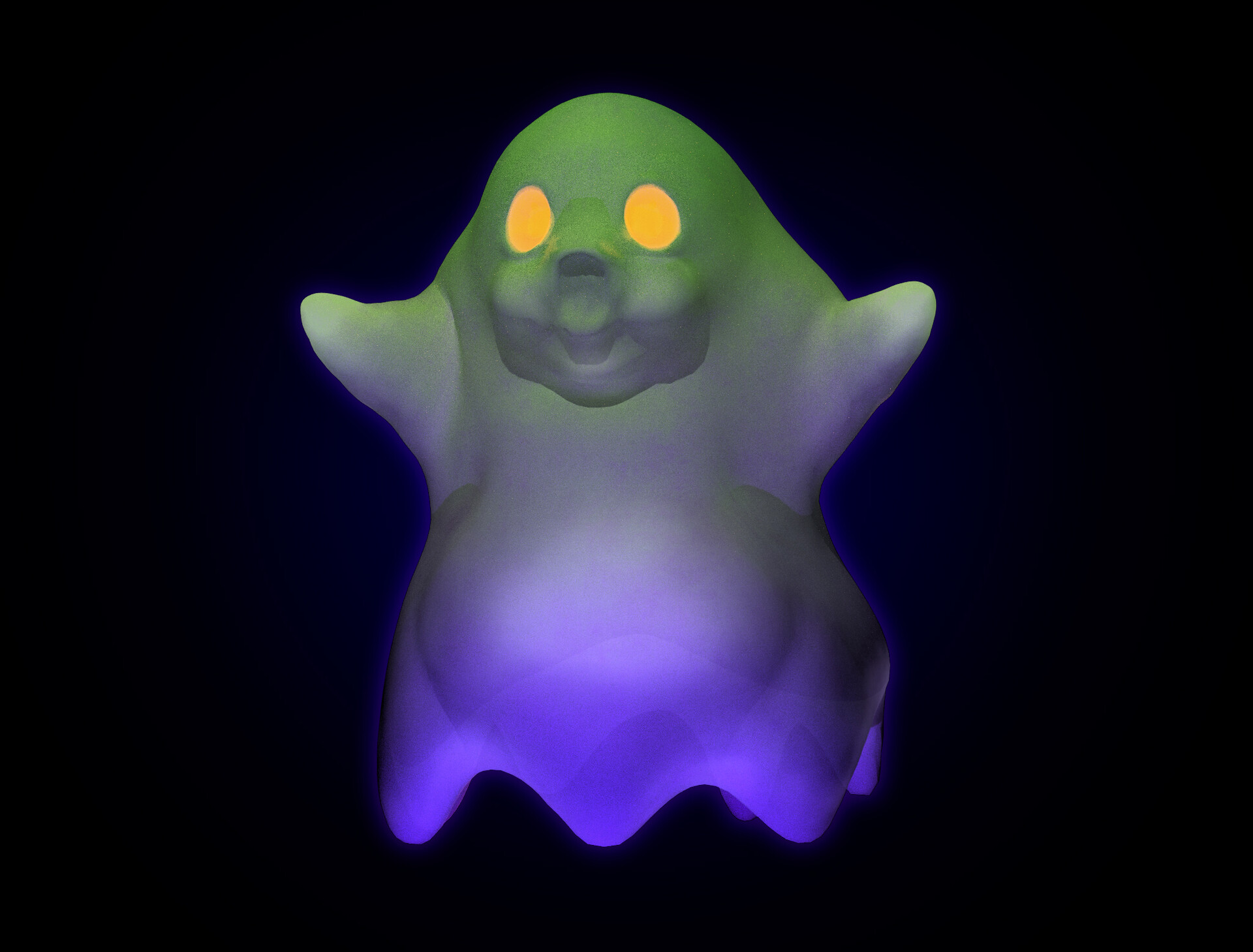 ArtStation - Chubby Ghost