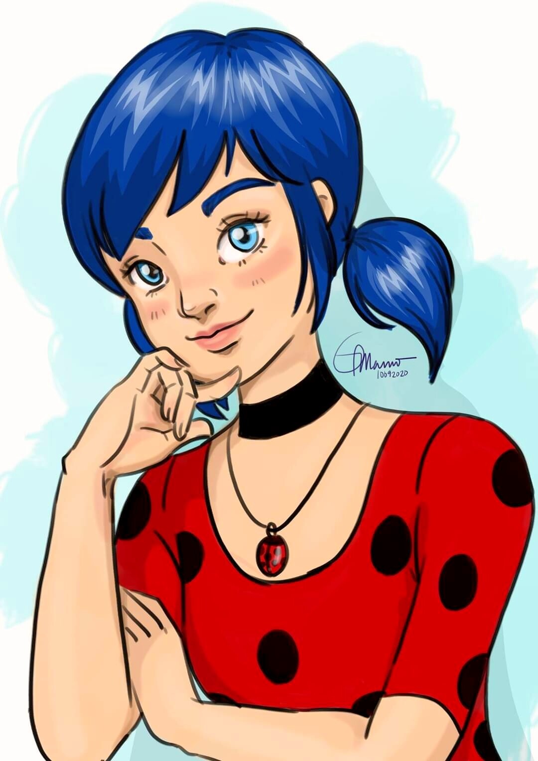 ArtStation - Miraculous Lady Bug Fan Art