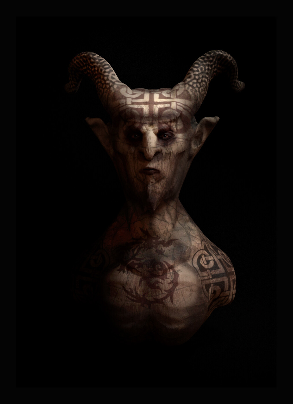 ArtStation - the evil inna luxcore render