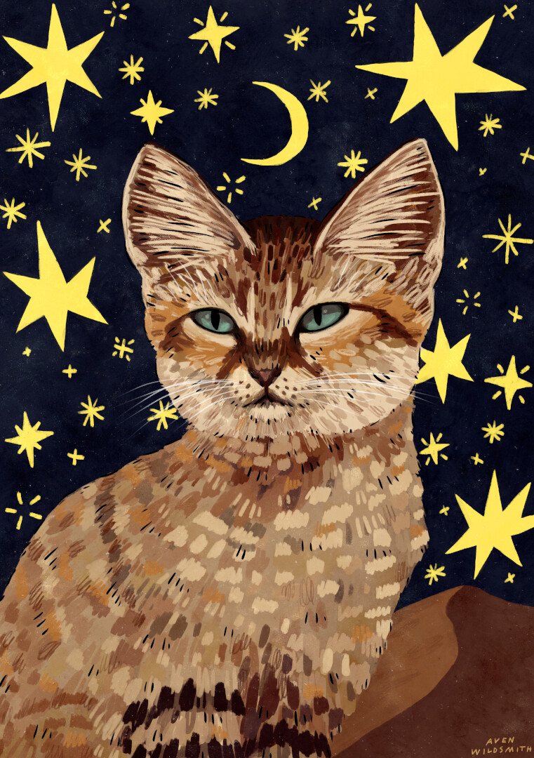 ArtStation - Sand Cat