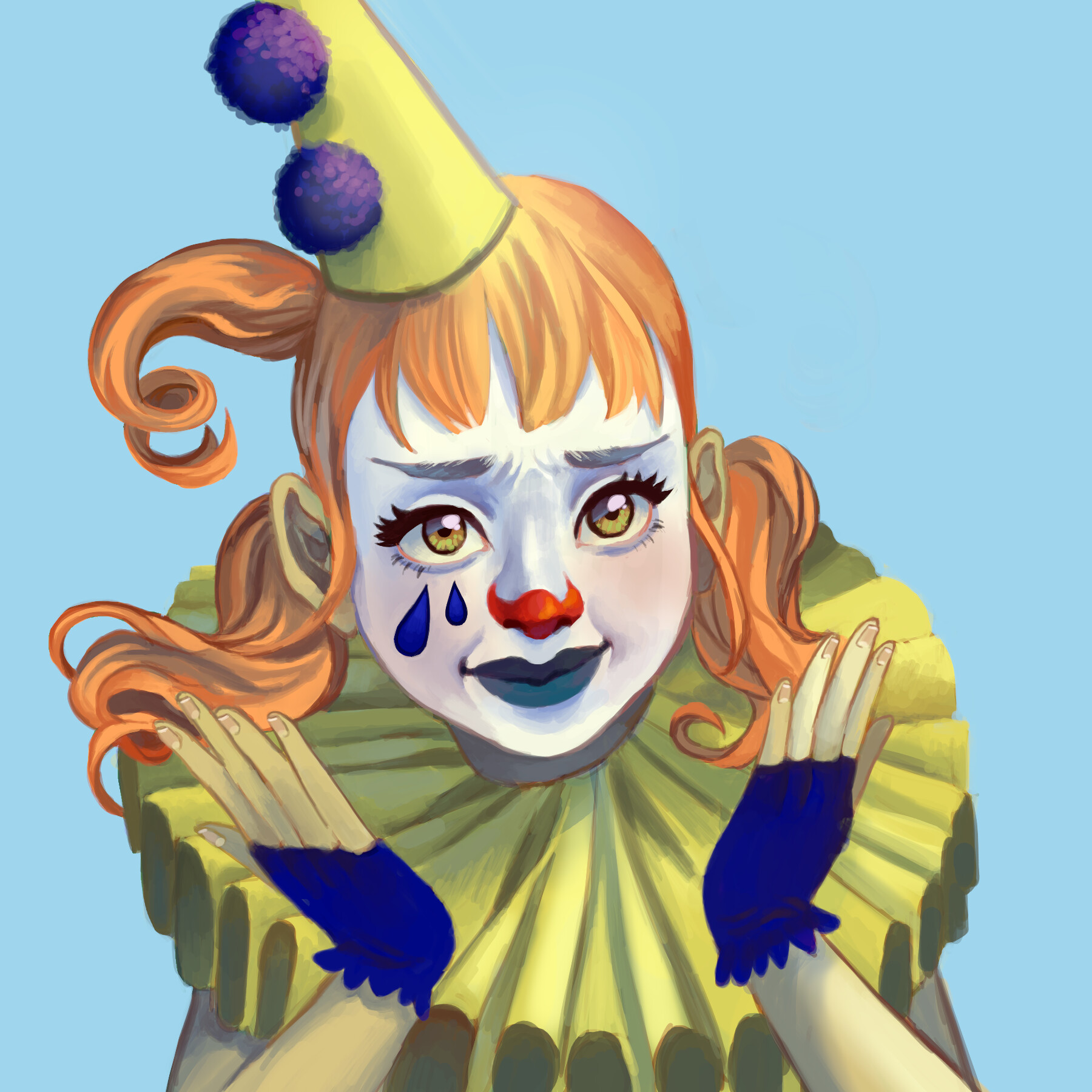 ArtStation - Crying Clown