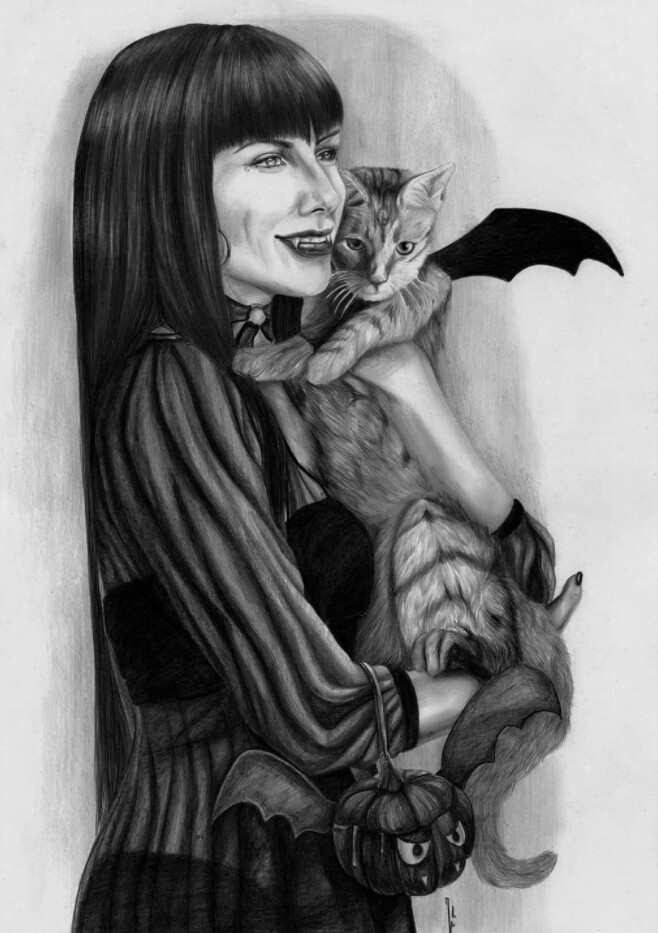 ArtStation - Vampirella Halloween