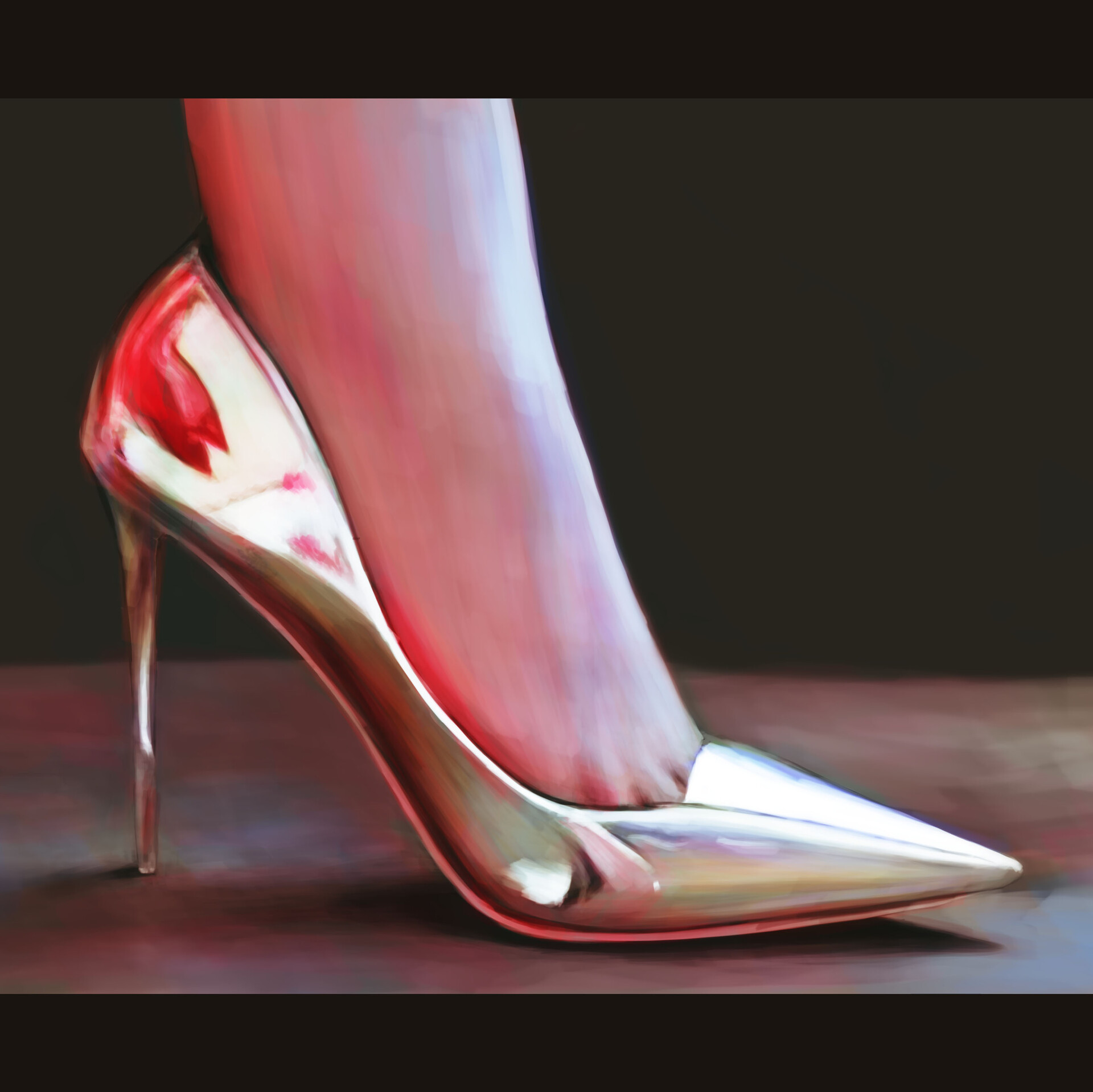 ArtStation - high-heel shoes