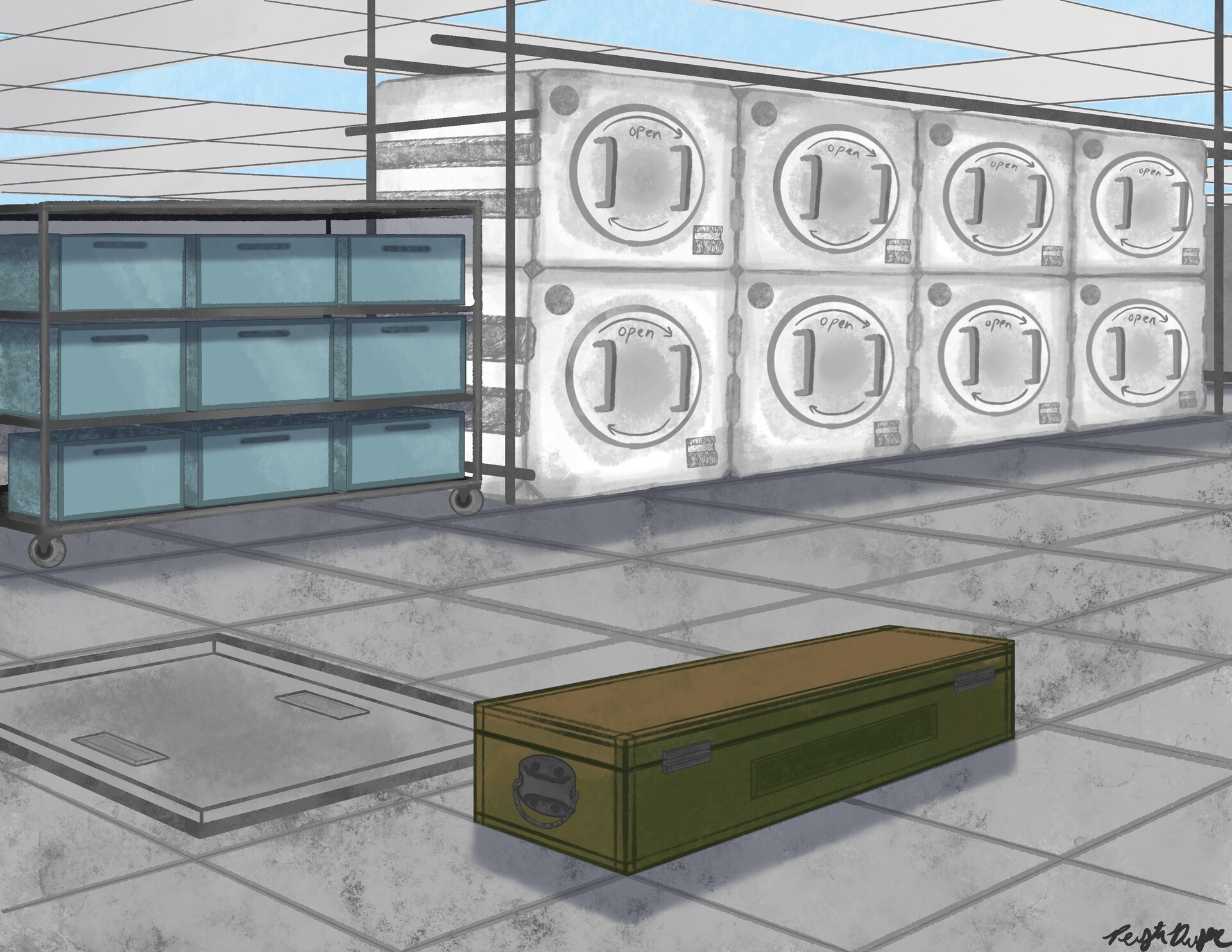 ArtStation - Cargo Bay