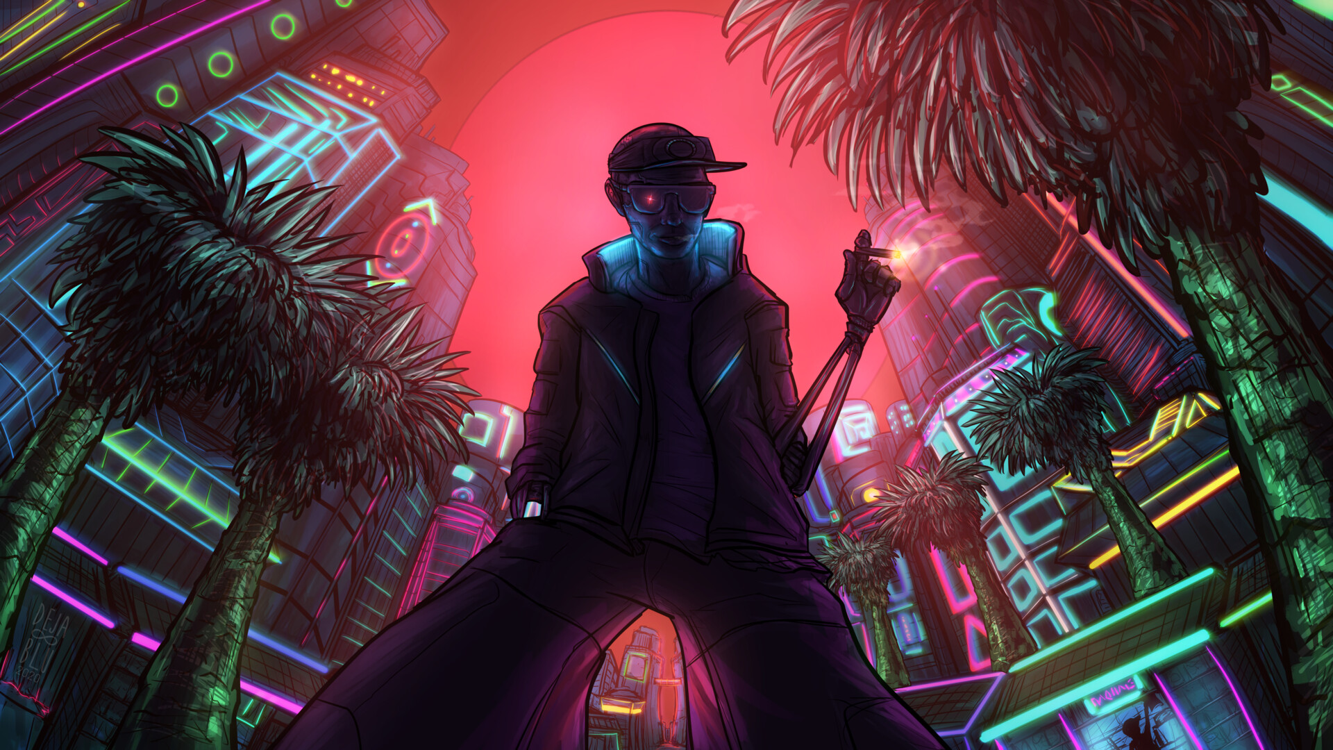 ArtStation - Neon Nightmare
