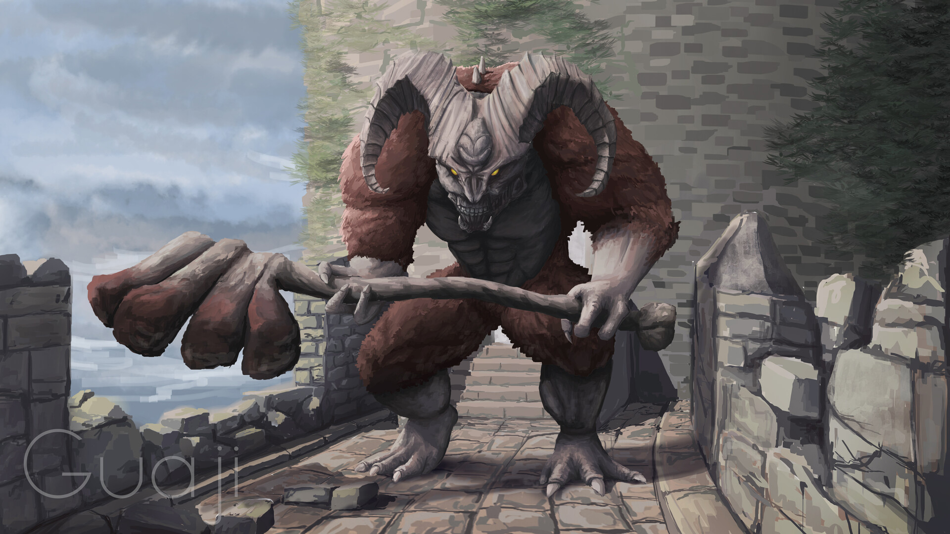 ArtStation - Taurus Demon