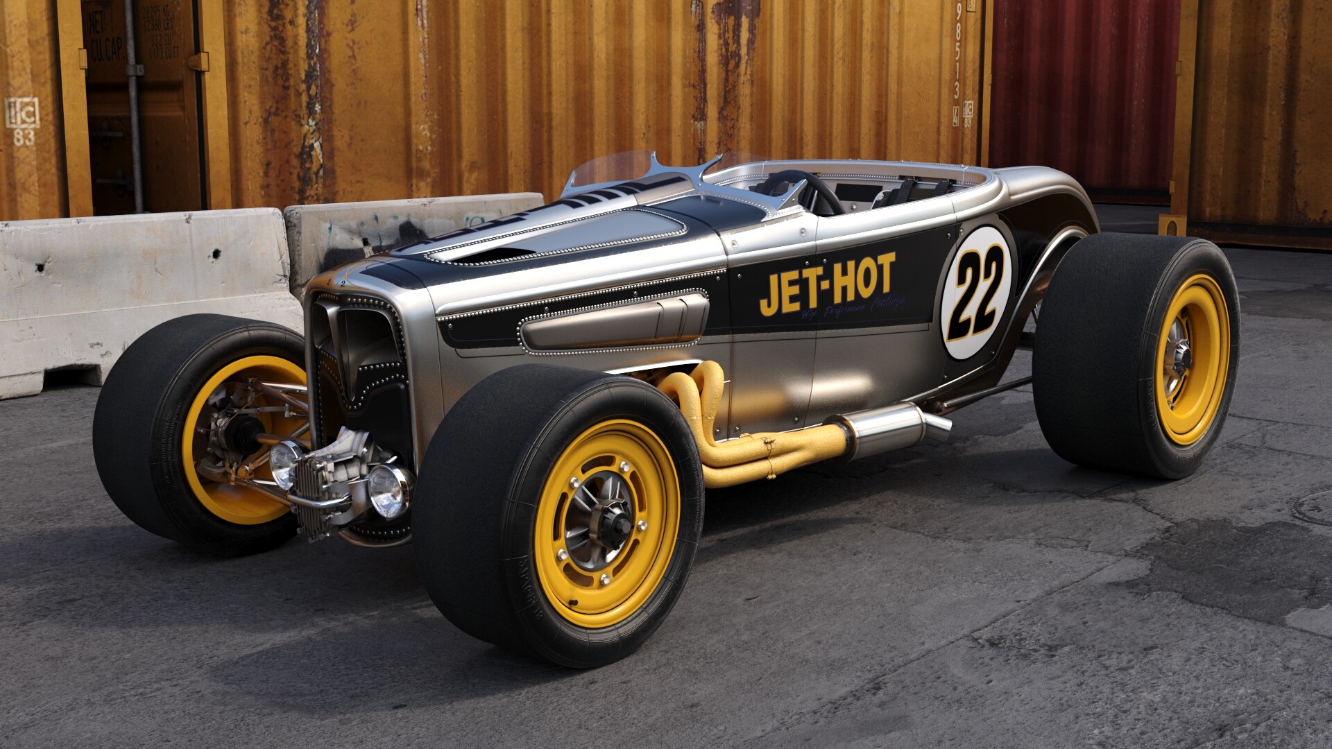 ArtStation - Jet Hot - Double Down Roadster