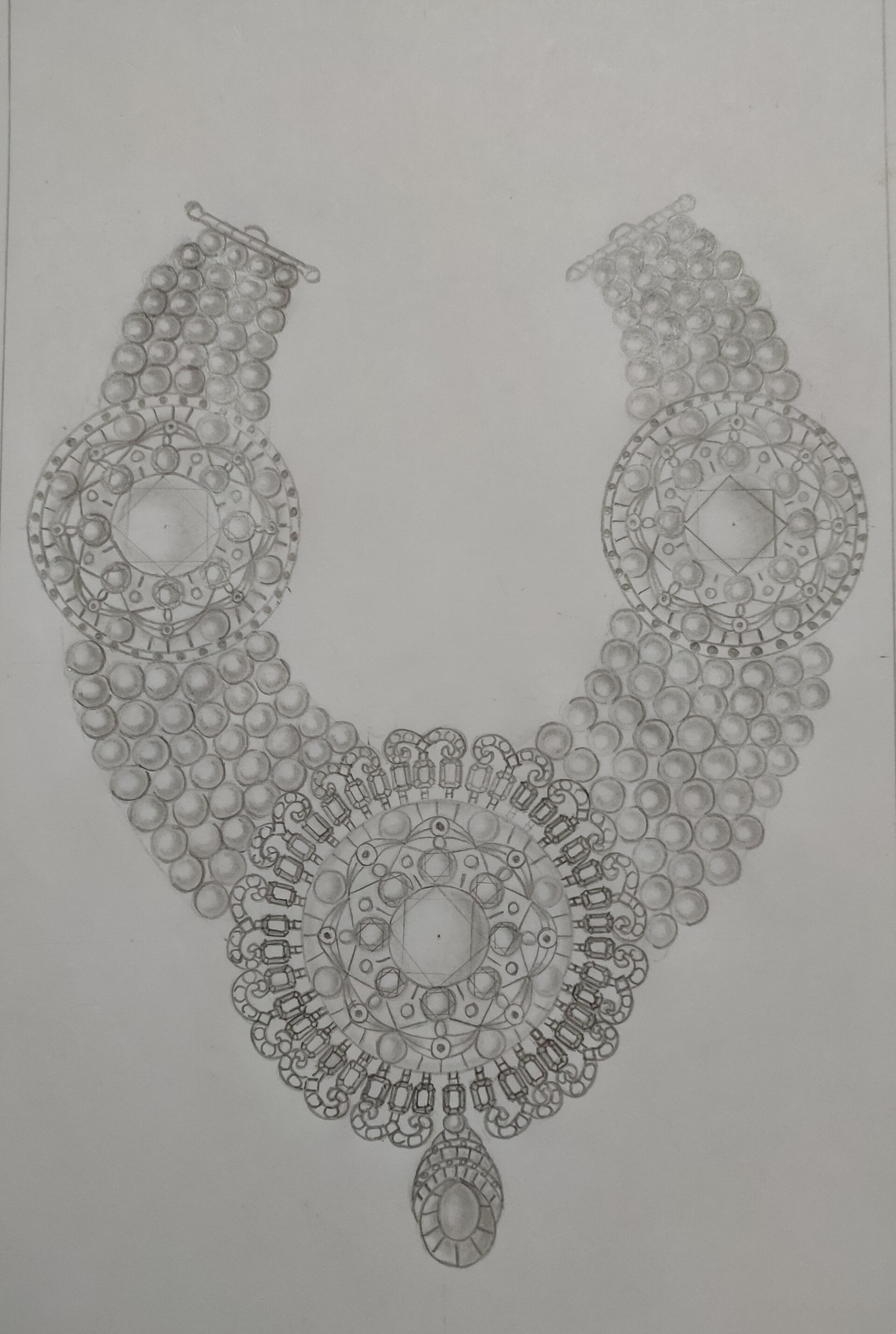 Necklace Drawing