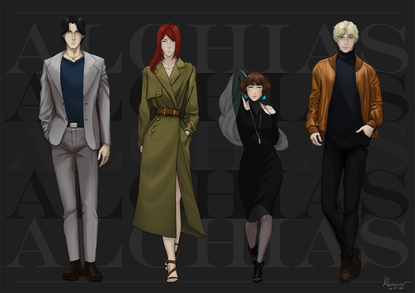 ArtStation - Character Line Up