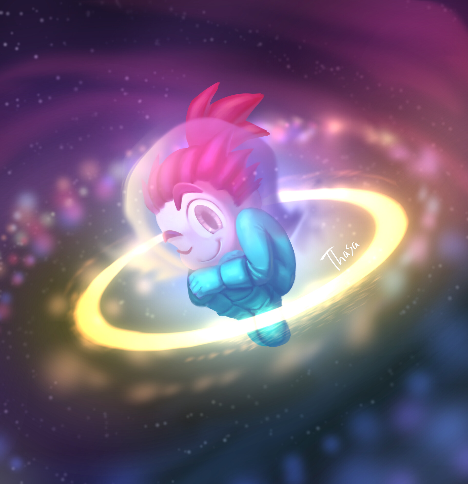 ArtStation - Thasa in space
