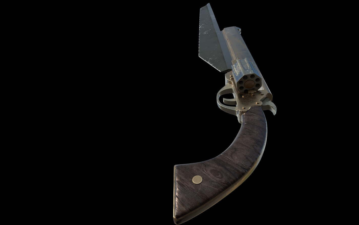 ArtStation - Victorian Gunblade Concept