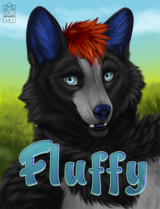 ArtStation - Fluffy - Badge