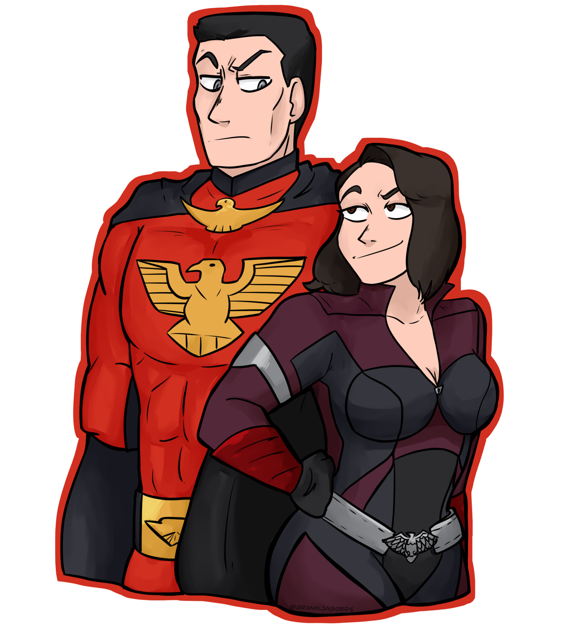 Grimmijaggers - The Seven - Comic/TV Crossover