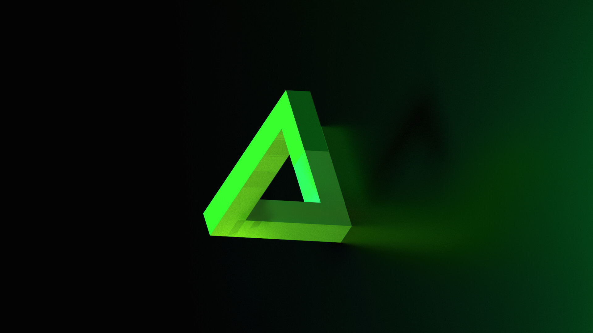 ArtStation - 3D Penrose Triangle