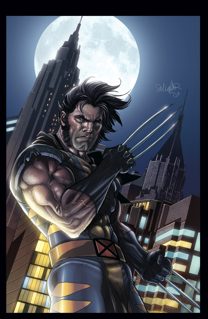 ArtStation - WOLVERINE #4 VARIANT COVER