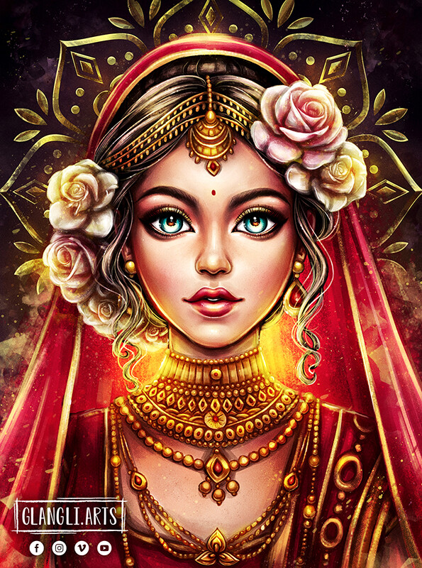 ArtStation - Indian bridal