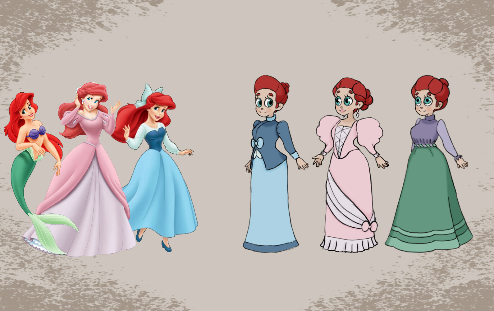 ArtStation - Princess Disney Historically Accurate
