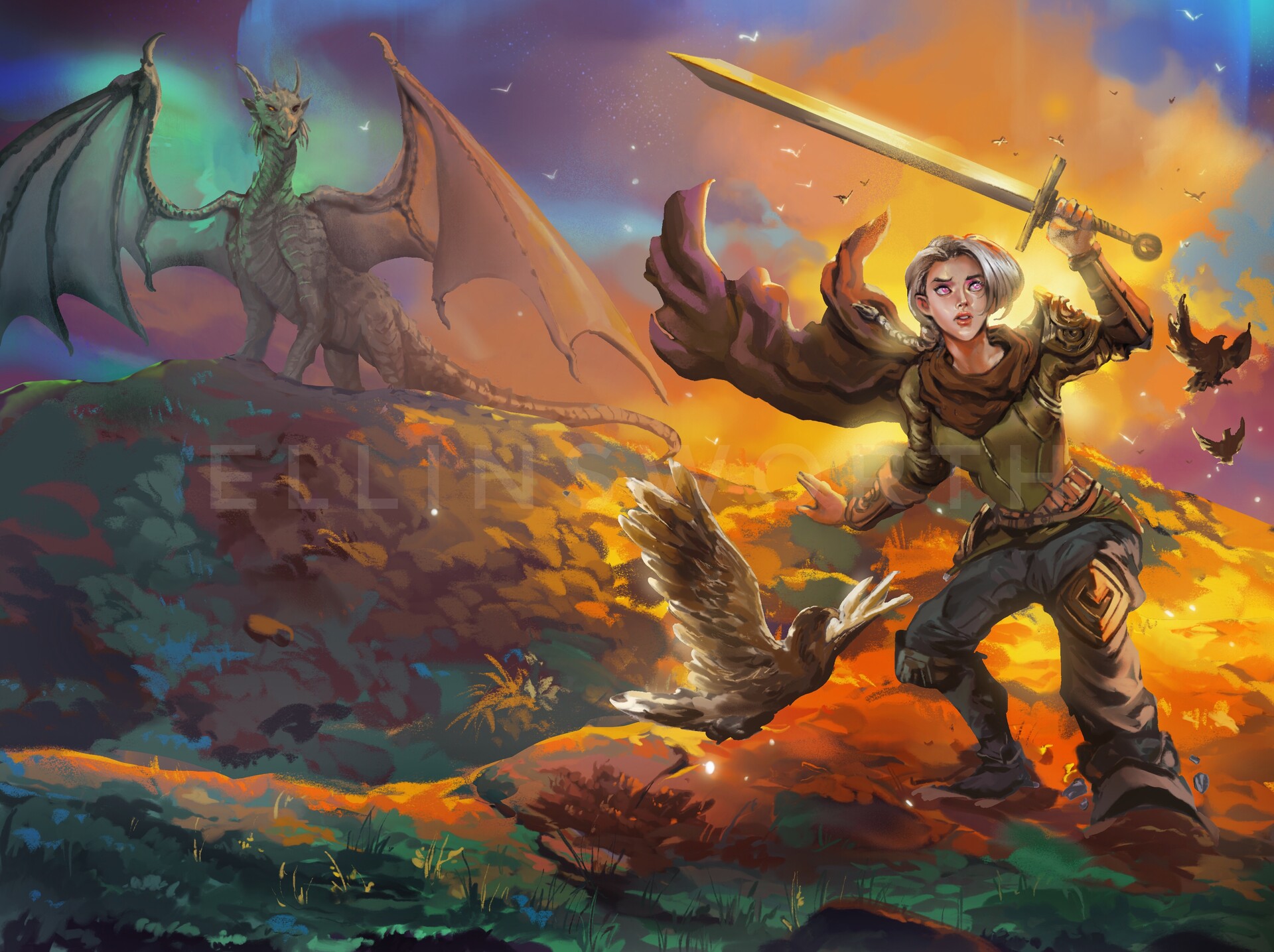 ArtStation - Dragon Blood