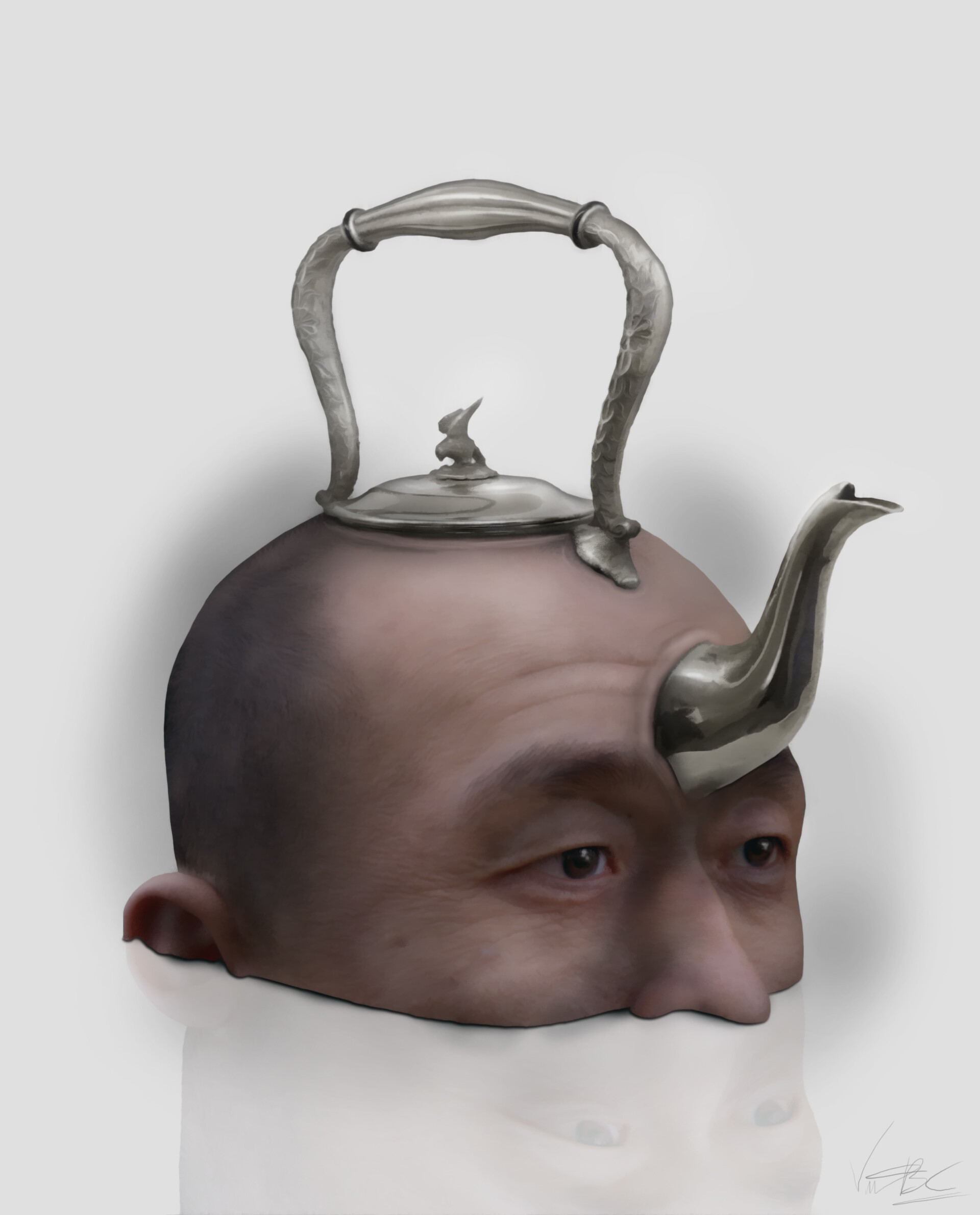 ArtStation - Human Teapot