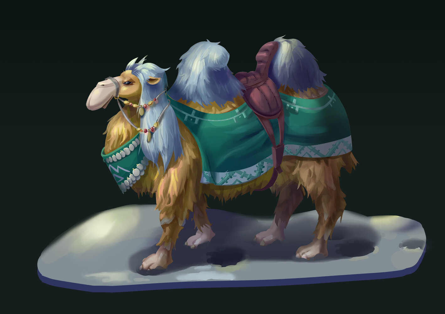 ArtStation - Siberian Riding Camel
