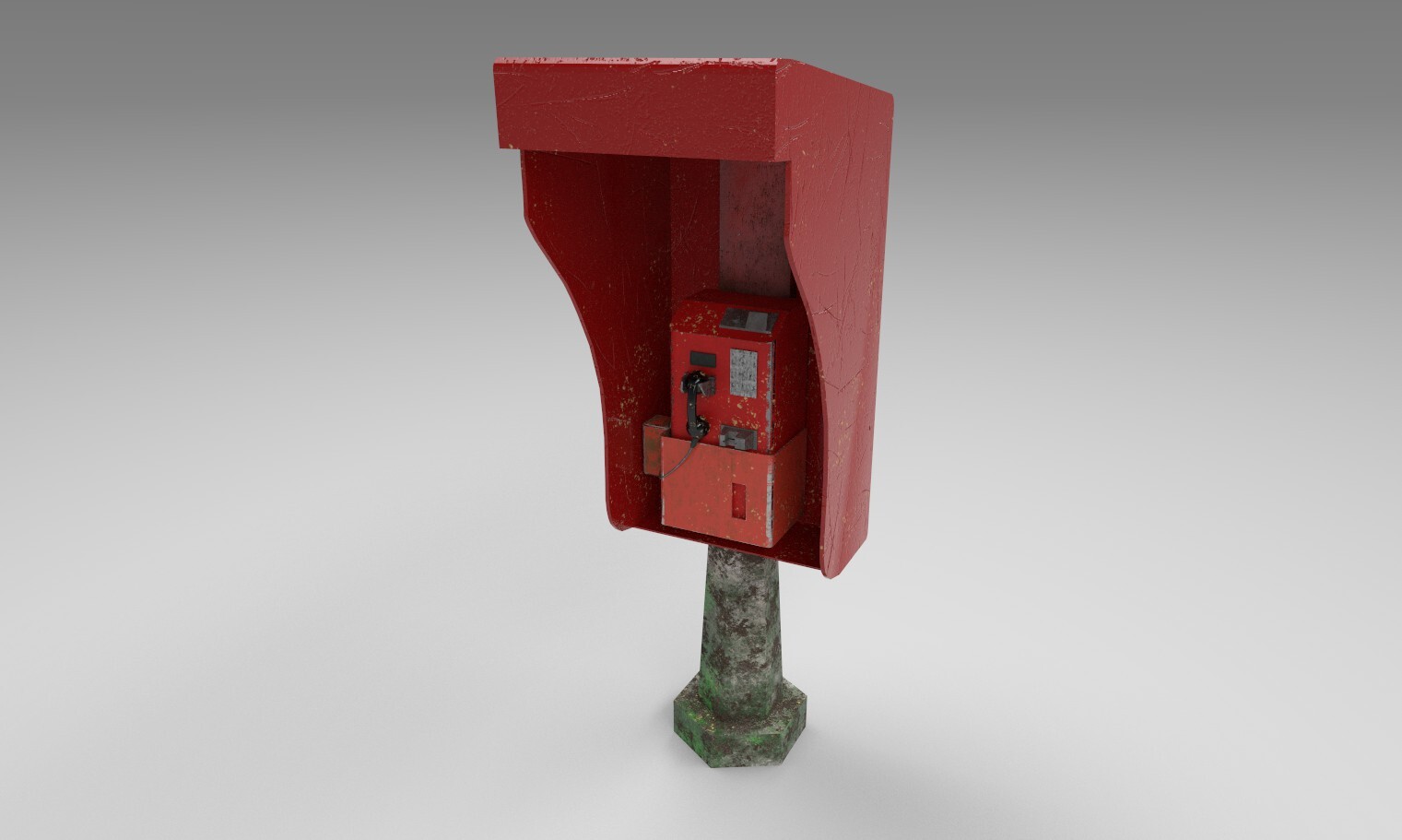 ArtStation - Public phone