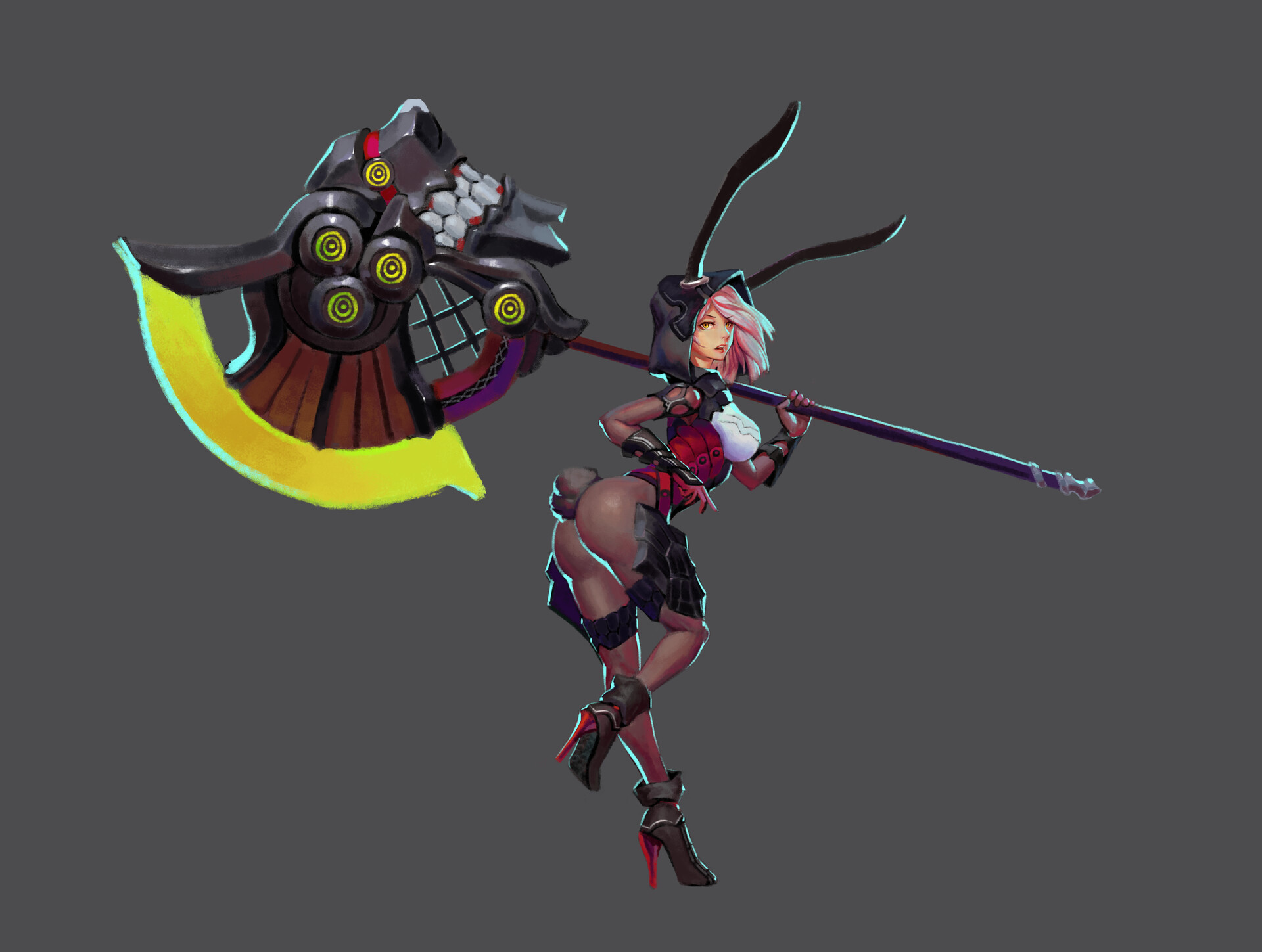 ArtStation - rabbit warrior