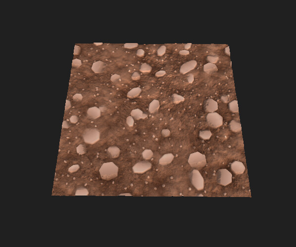 ArtStation - Dirt with stone texture