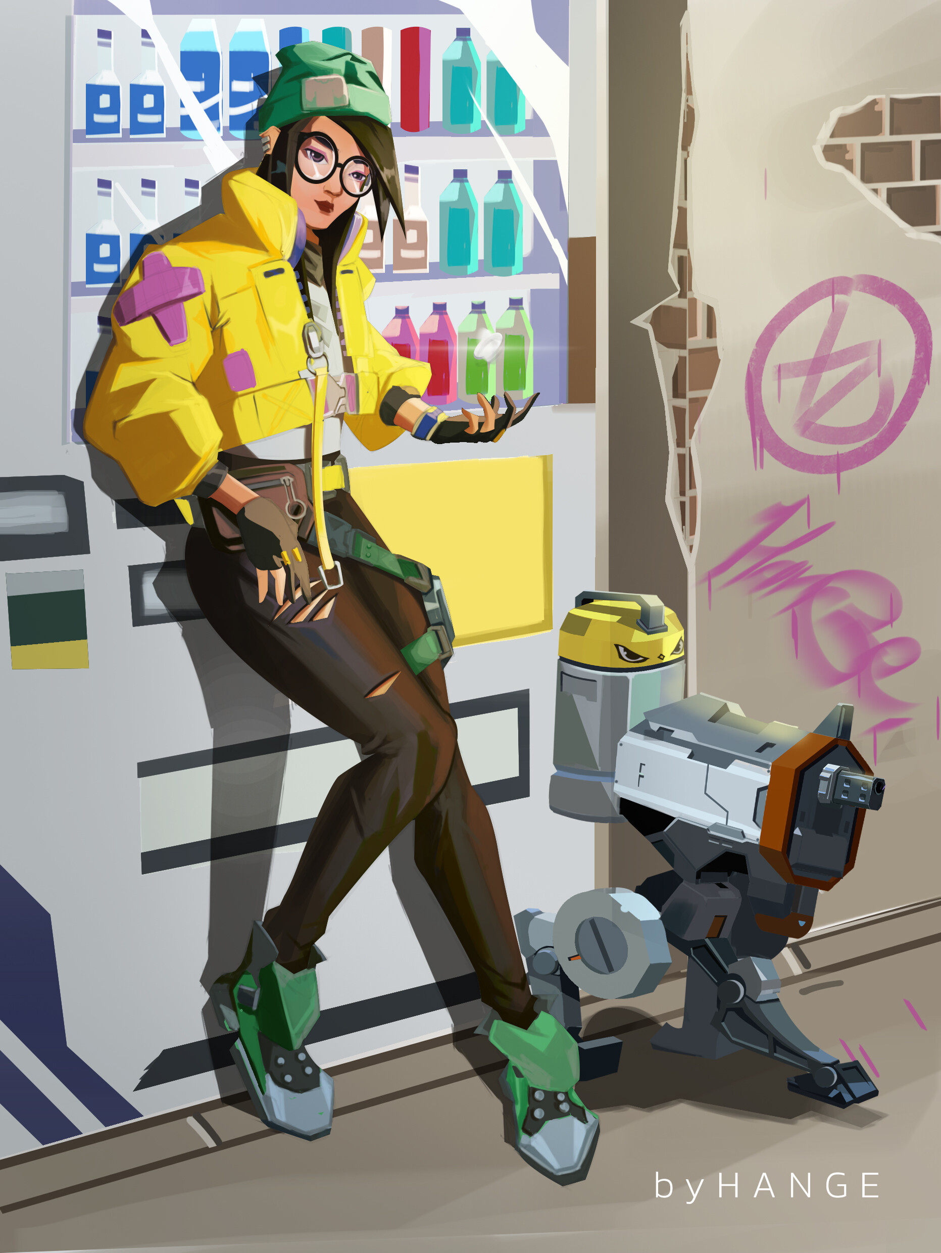 ArtStation - Killjoy Fanart