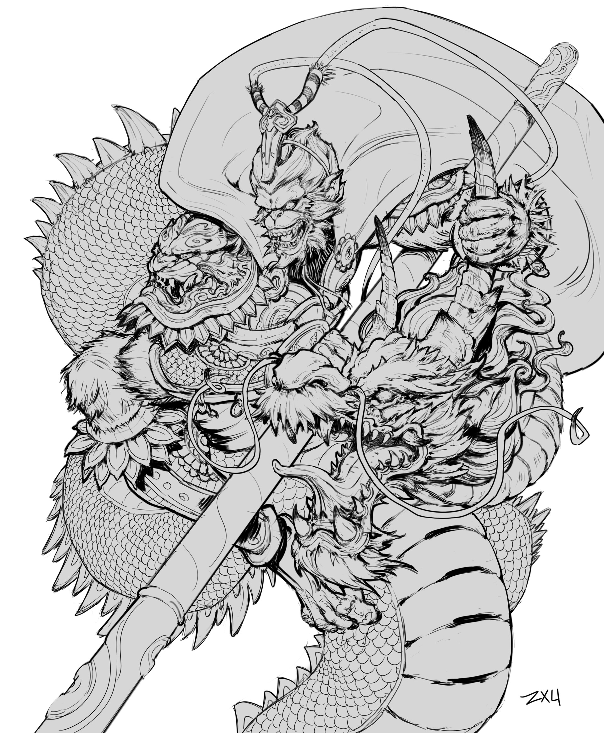 ArtStation - Monkey King