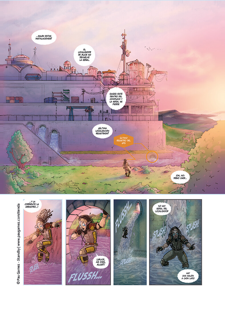 ArtStation - Standby comic - Dawn