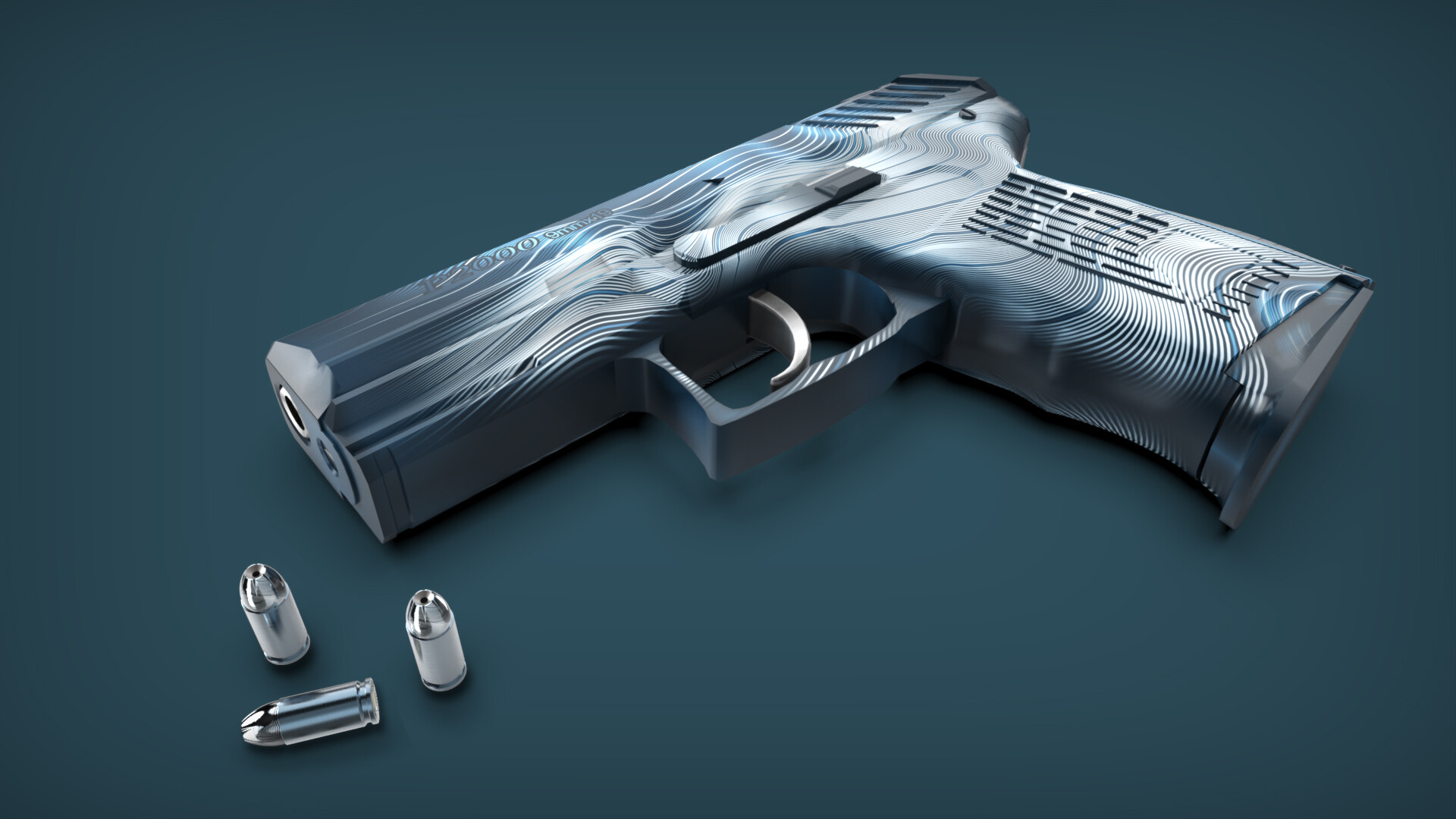 MaxM - P2000 | Silver Wave