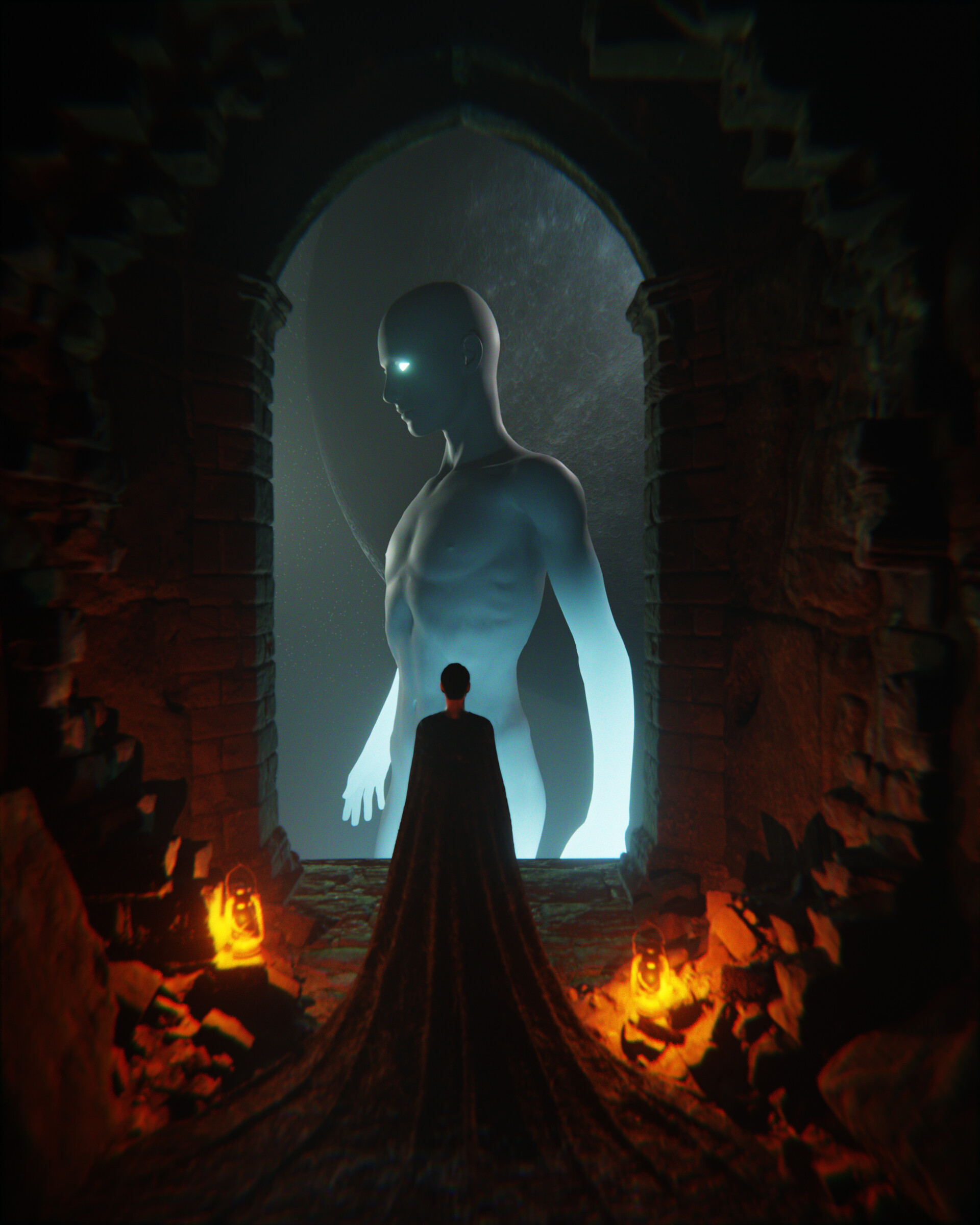 ArtStation - Guardian of the Moon