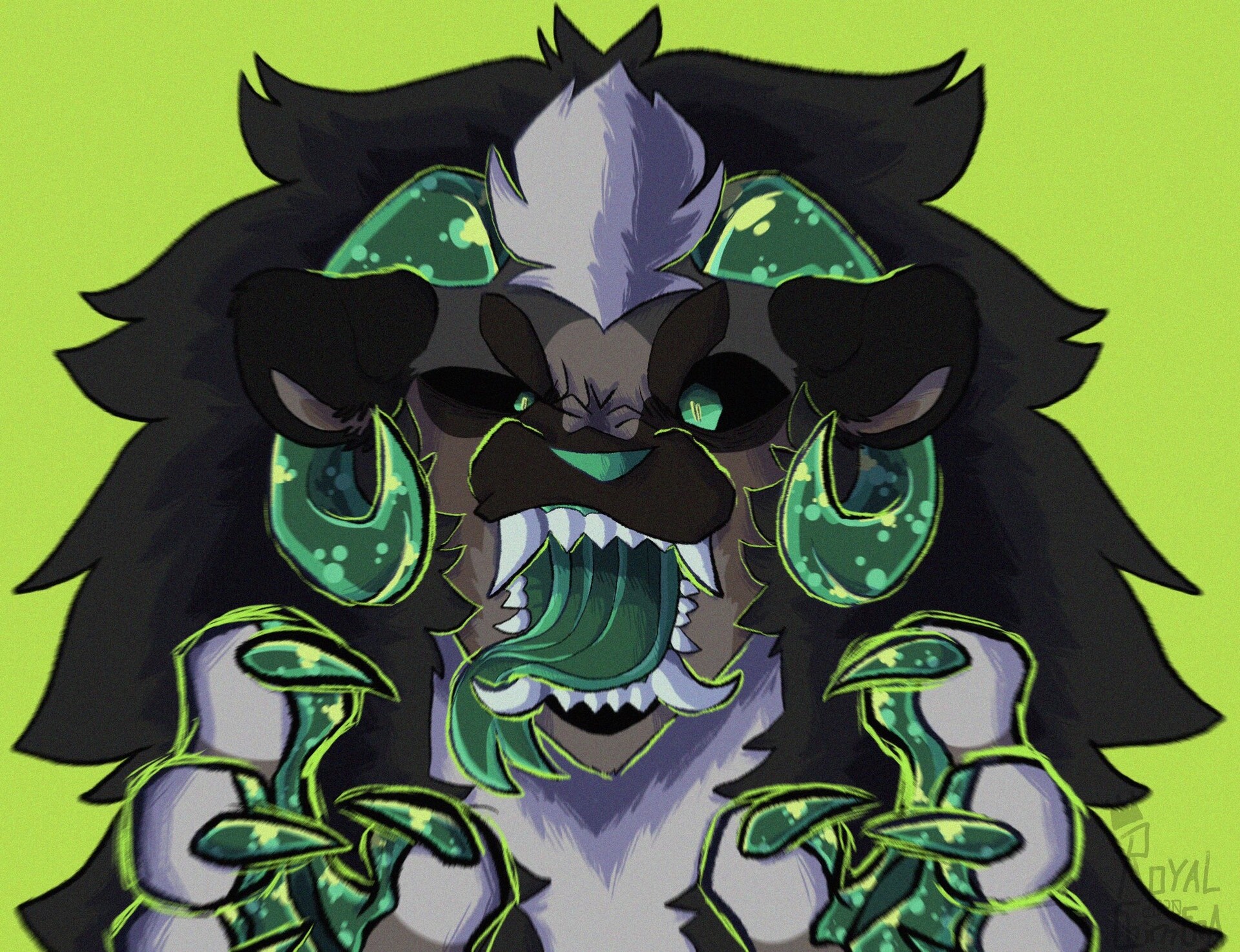 ArtStation - Chimera Snarl