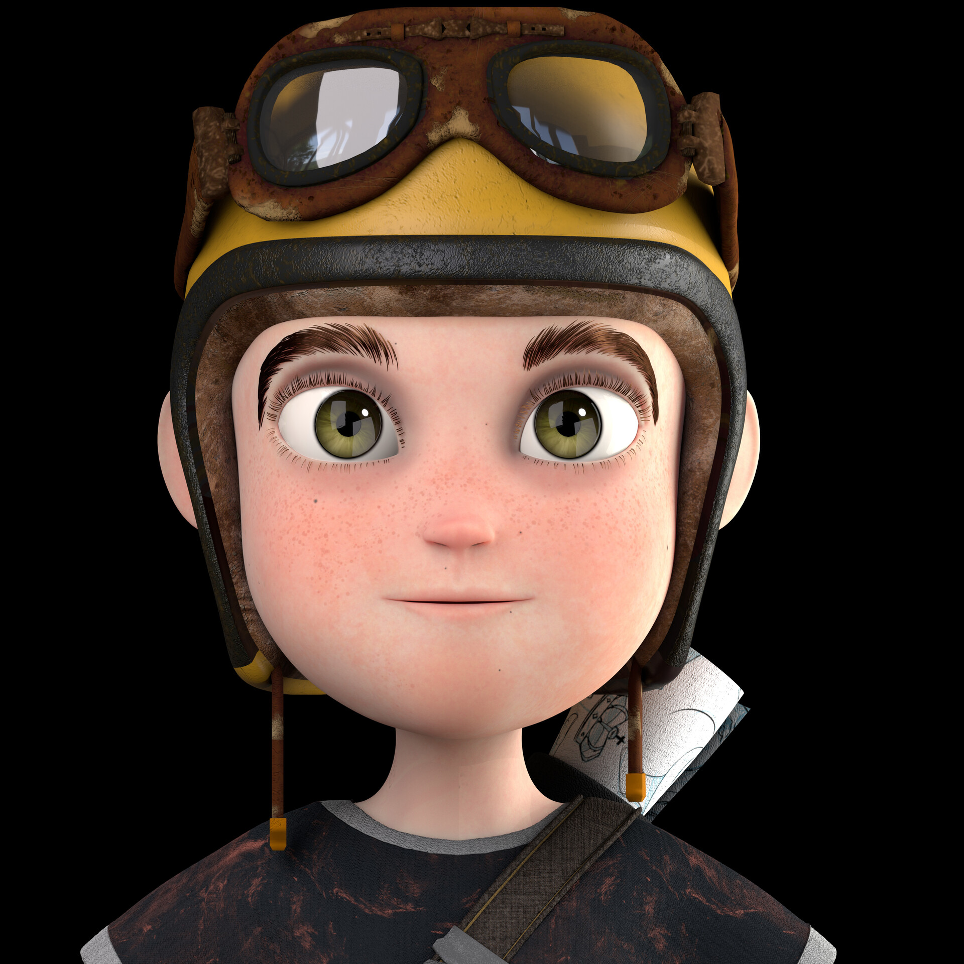ArtStation - Cartoon Kid "MIKE"