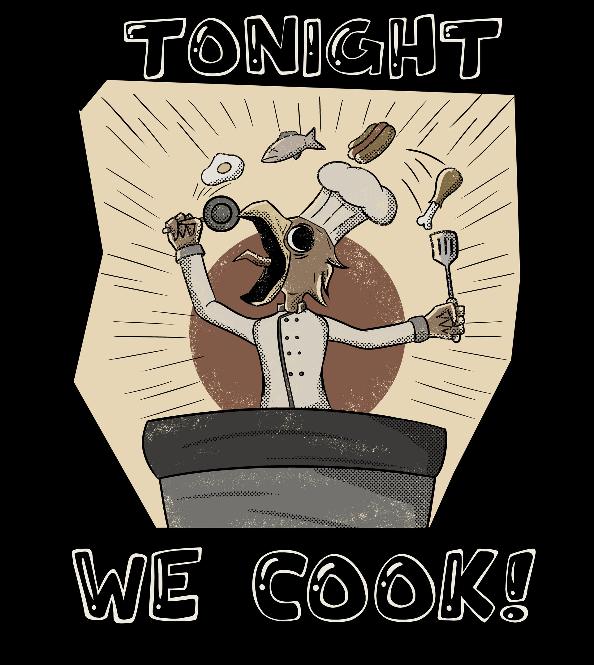 ArtStation - Tonight we cook illustration