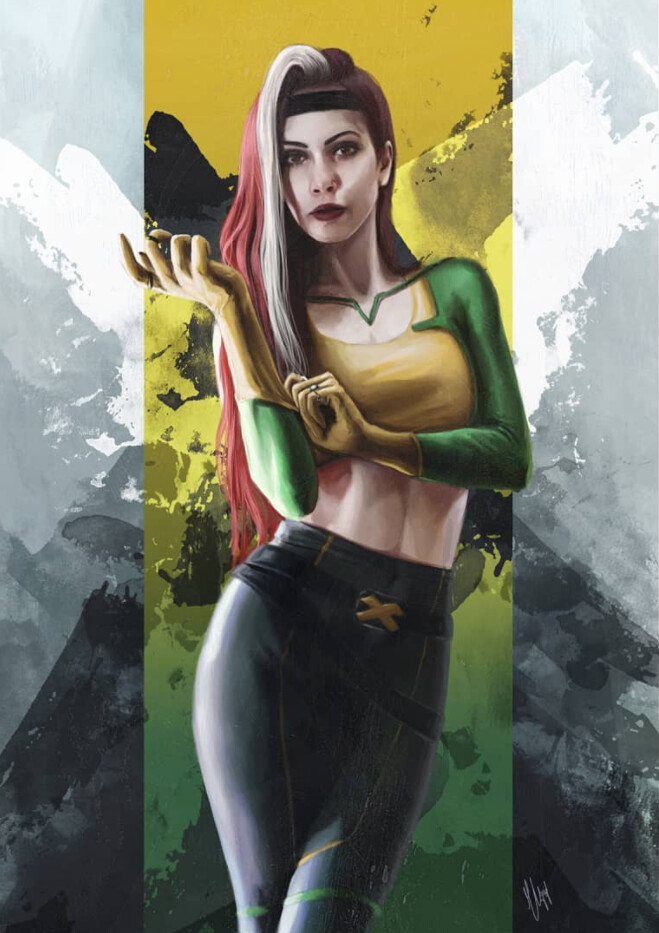 ArtStation - Rogue (Xmen)