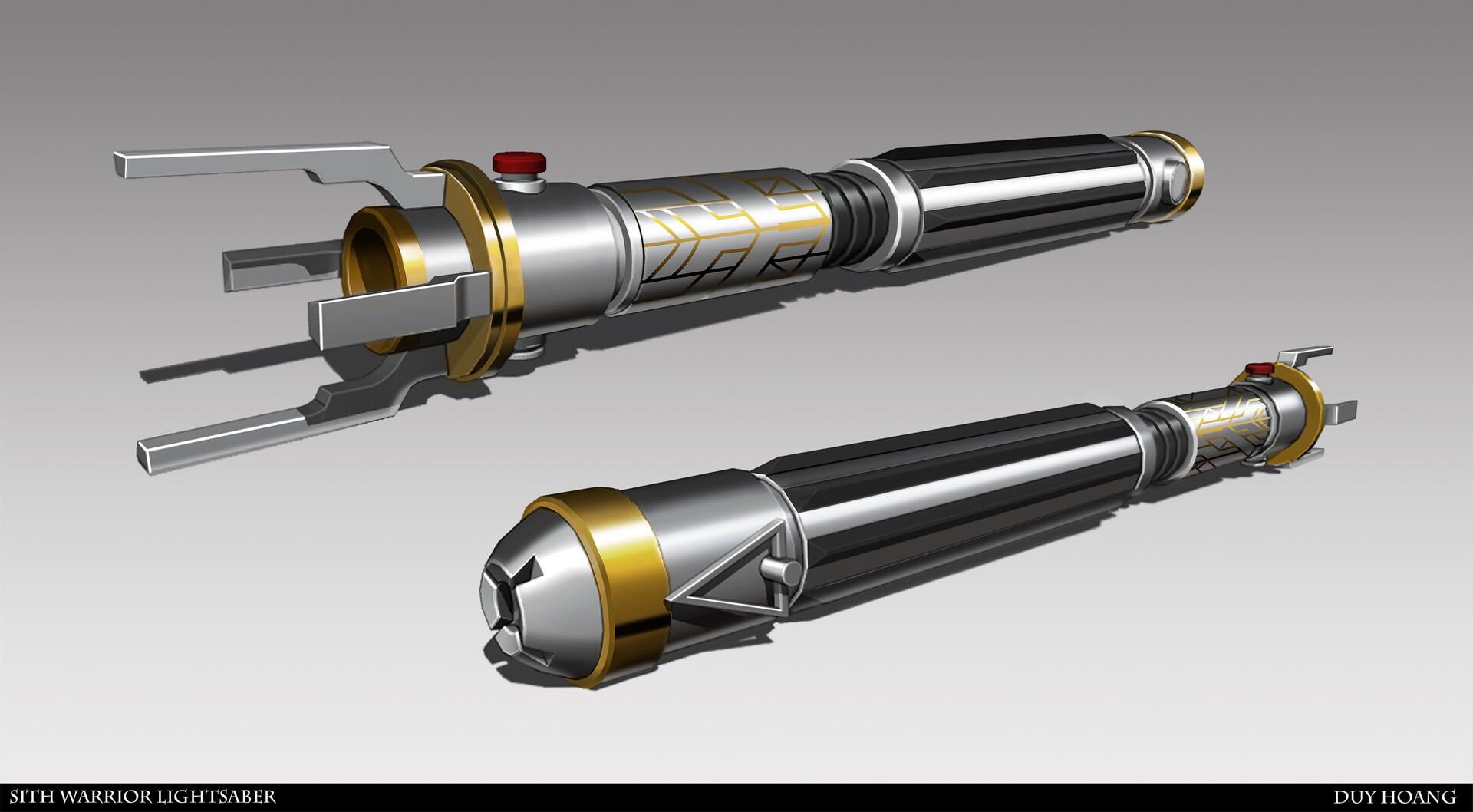 ArtStation - Sith Warrior Lightsaber