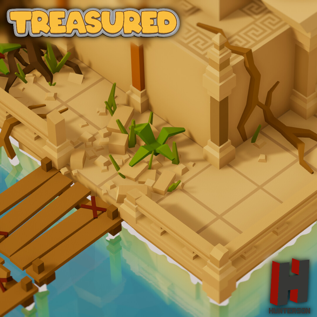 ArtStation - Water Temple Mockup