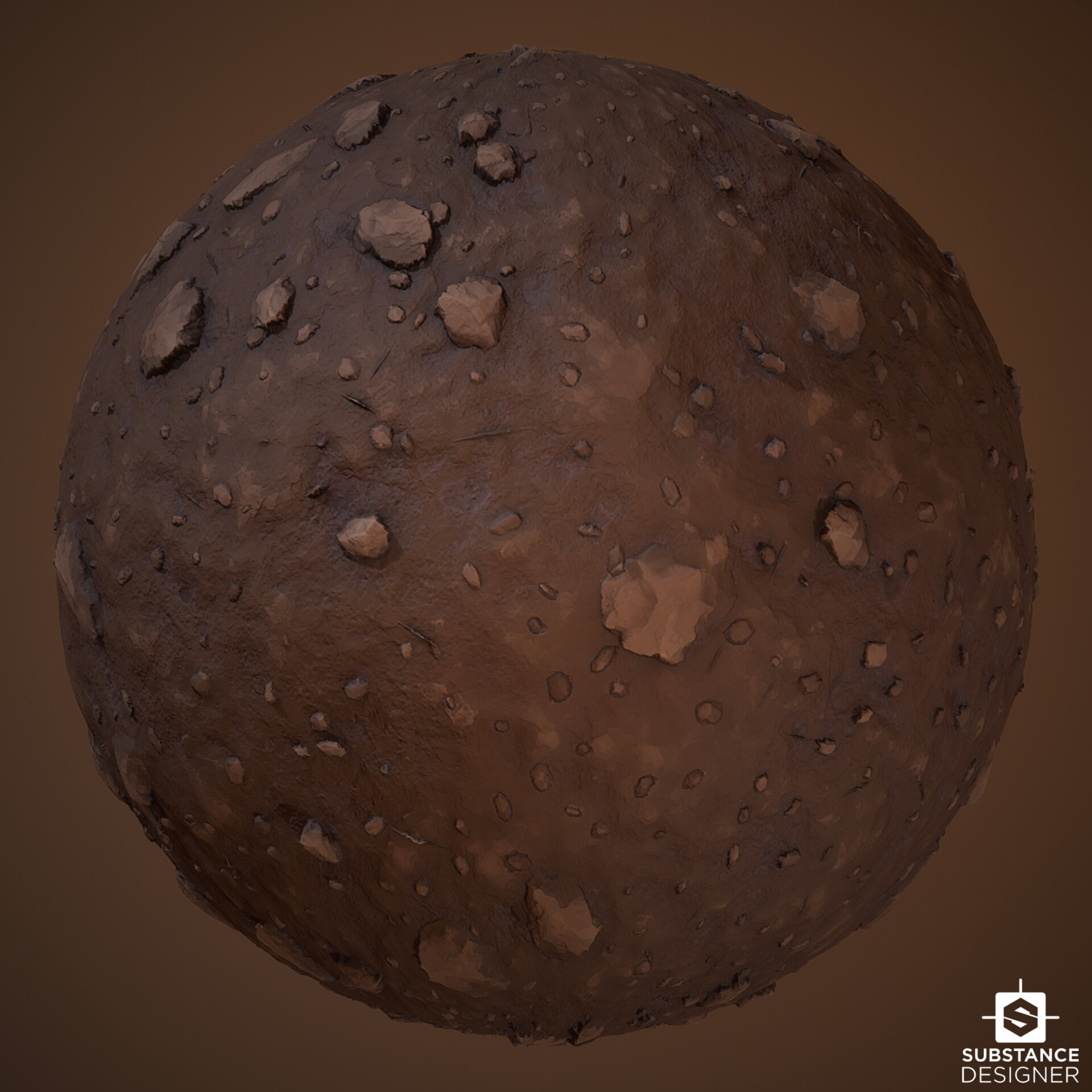 ArtStation - Stylized Dirt Material
