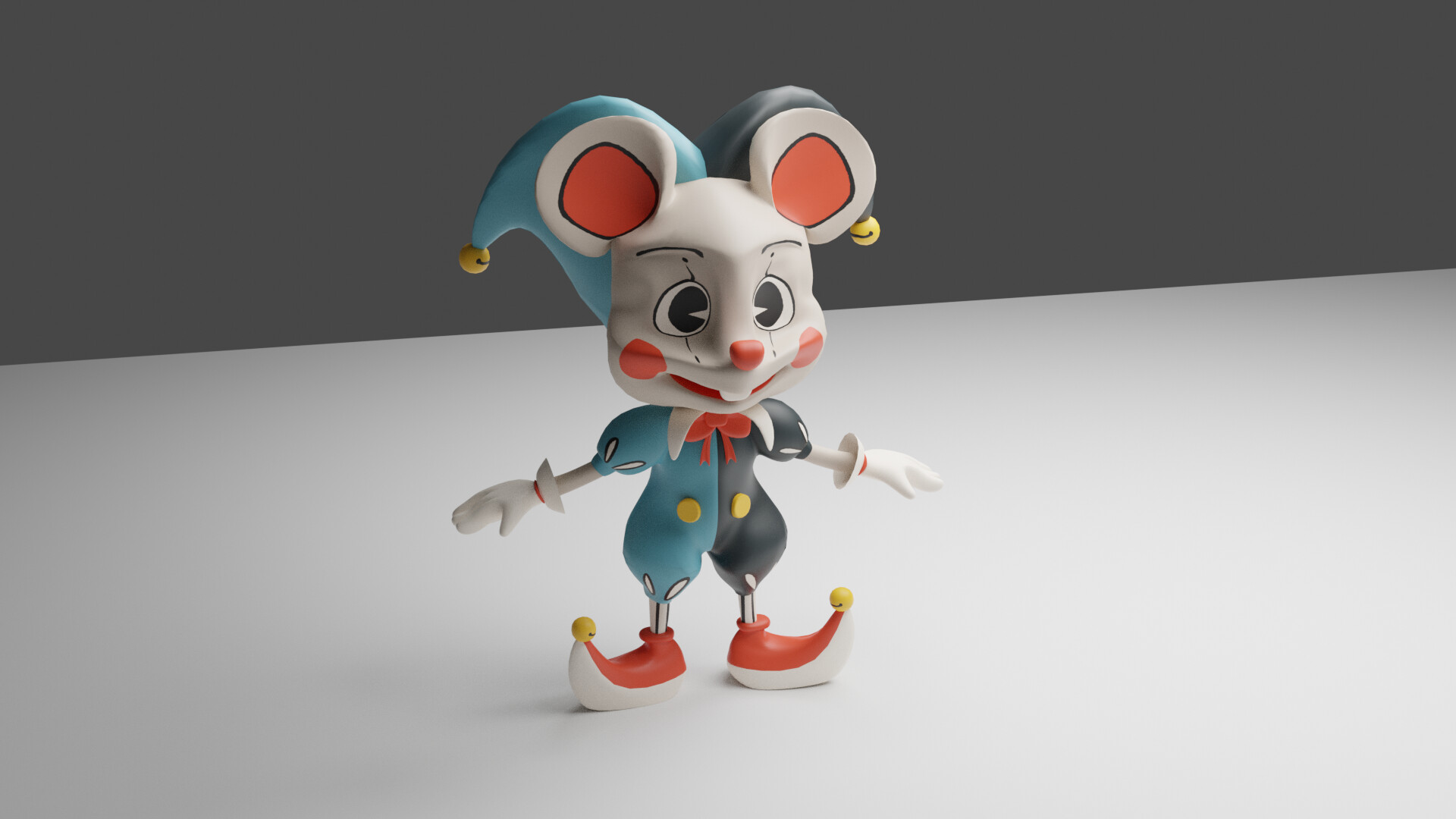 ArtStation - 3D Clown Rat