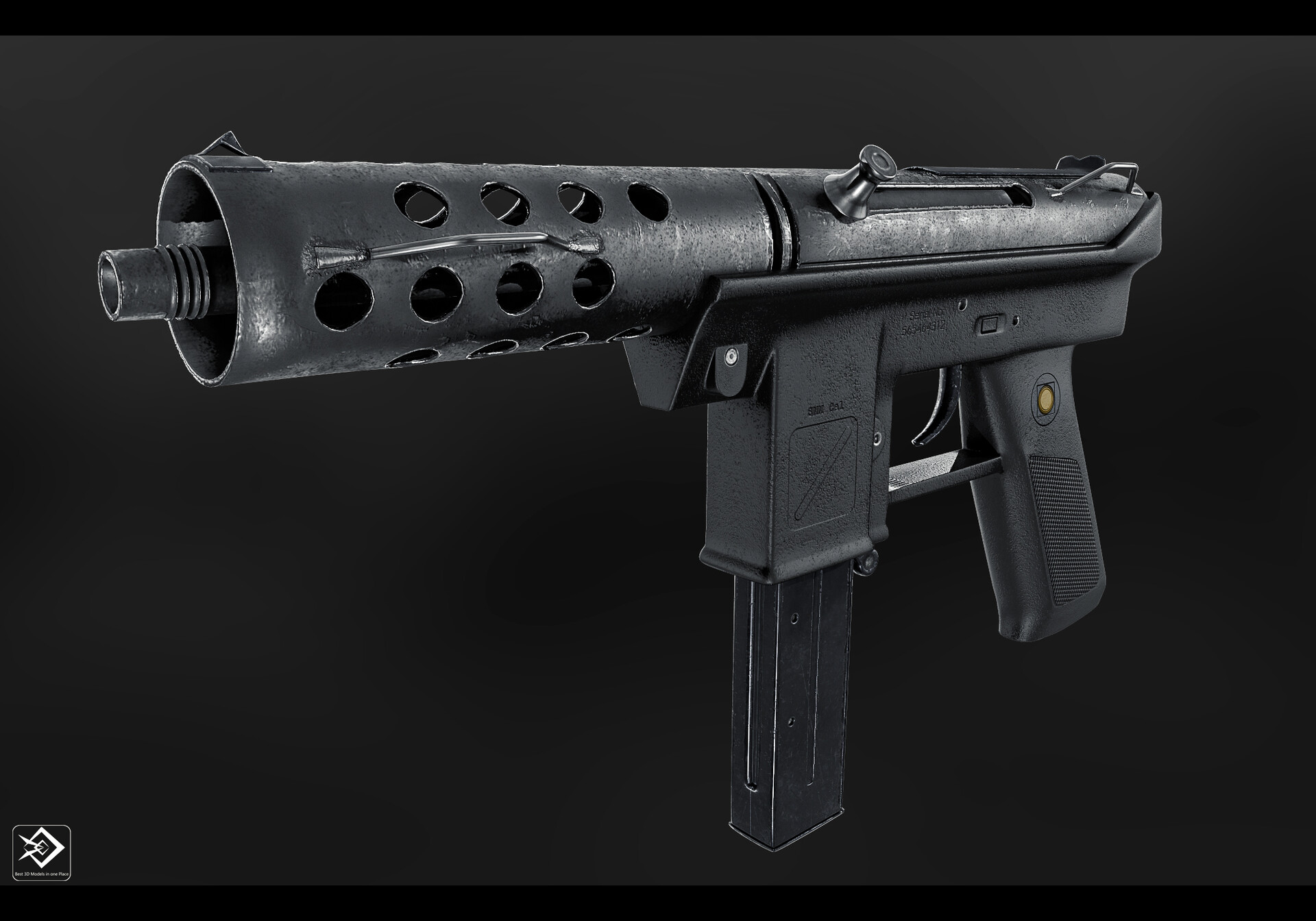 ArtStation - TEC-9 SMG