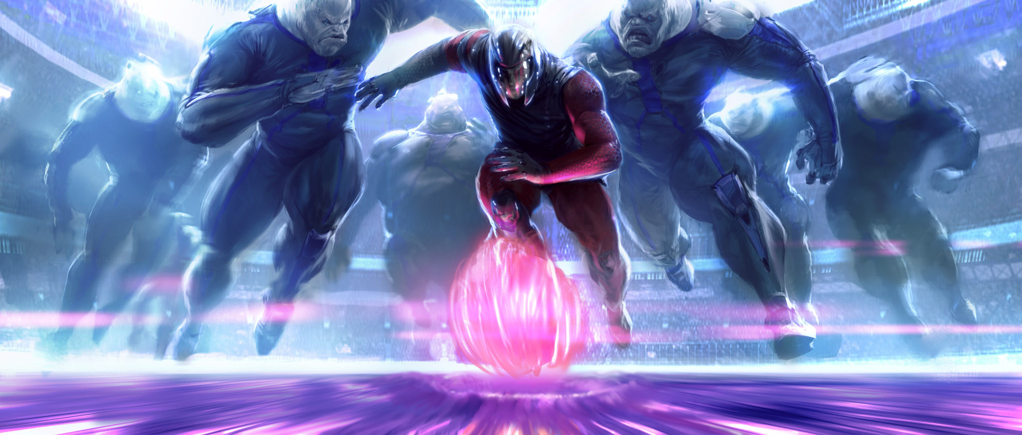 "Cosmoball"(Вратарь Галактики) Concept Art 1 by Maxim Revin : r ...