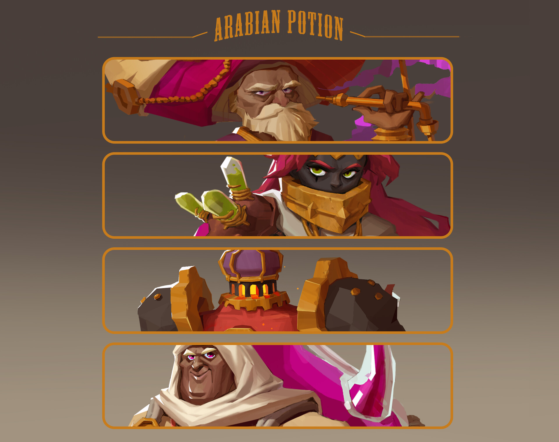 ArtStation - Character Design -Magic Potion