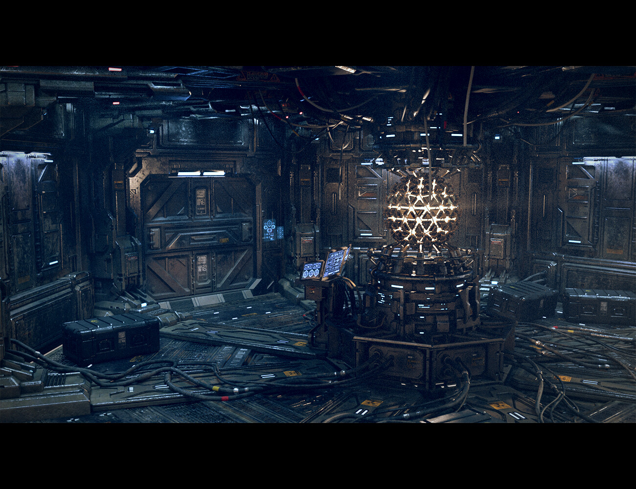 ArtStation - Sci-Fi Reactor Room