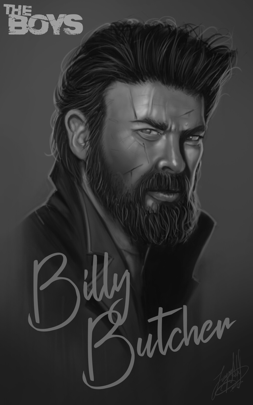 ArtStation - The boys (billy butcher)